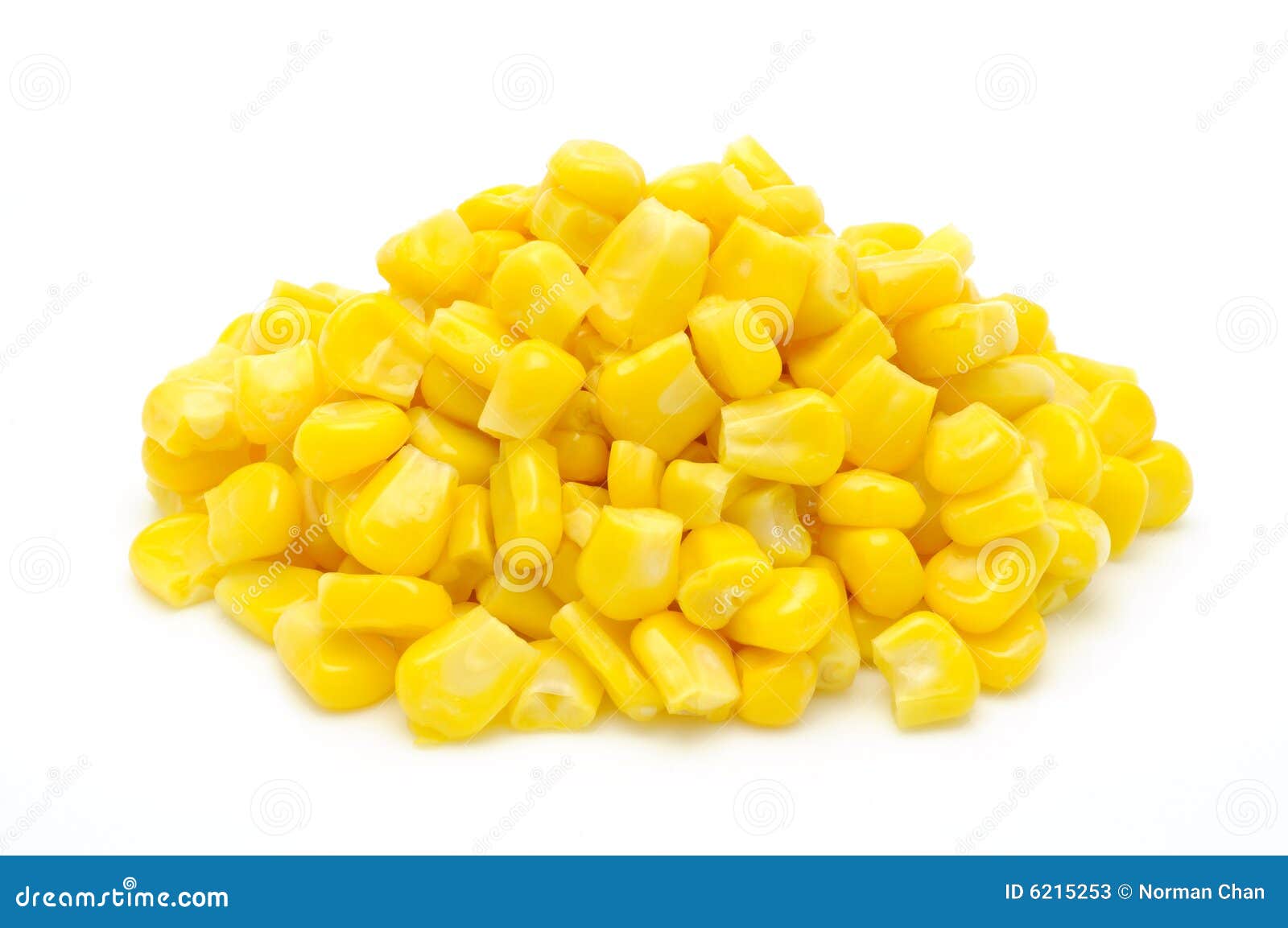 Stack of sweetcorn kernels stock image. Image of white - 6215253