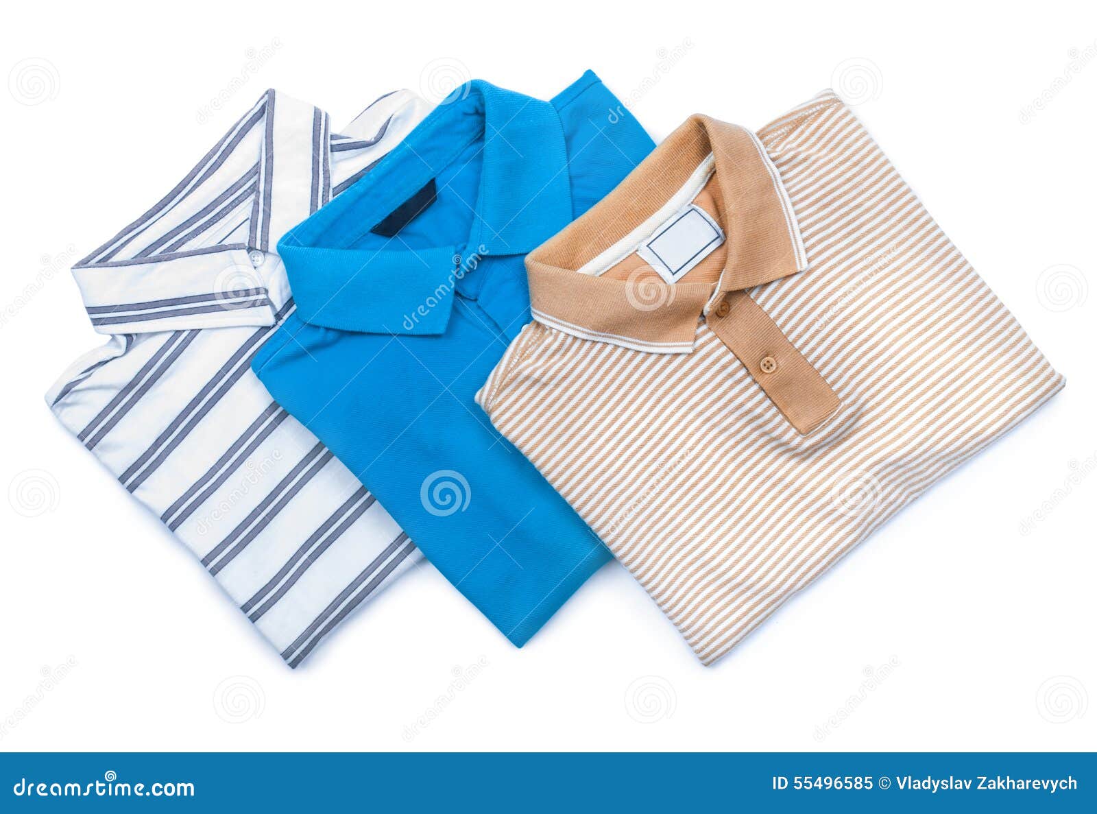 Stack of T-shirts stock image. Image of copy, colorful - 55496585