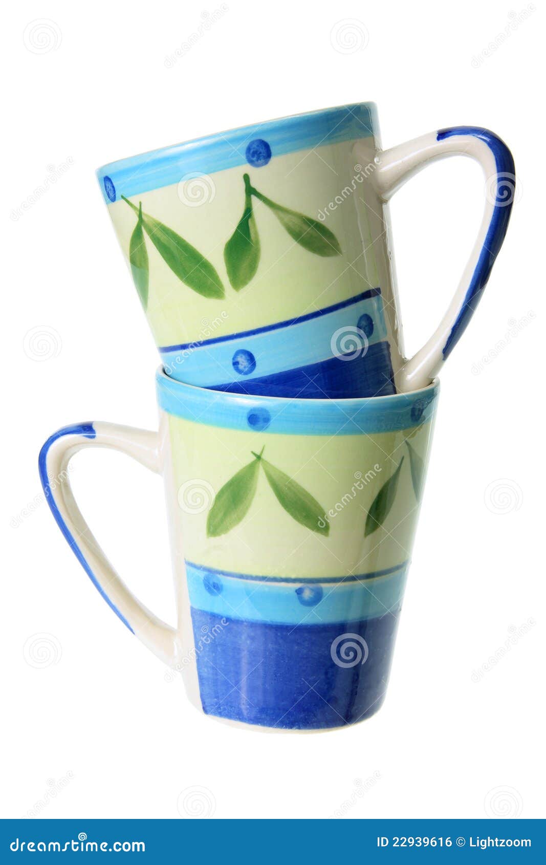 Stack of Tea Cups stock photo. Image of ceramic, crockery - 22939616