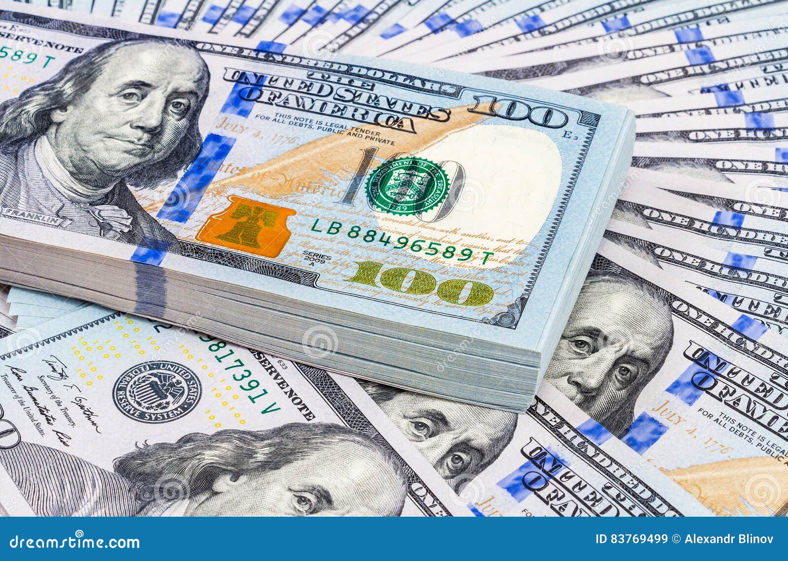Stack of Ten Thousand American Dollars Close Up Stock Image - Image of ...