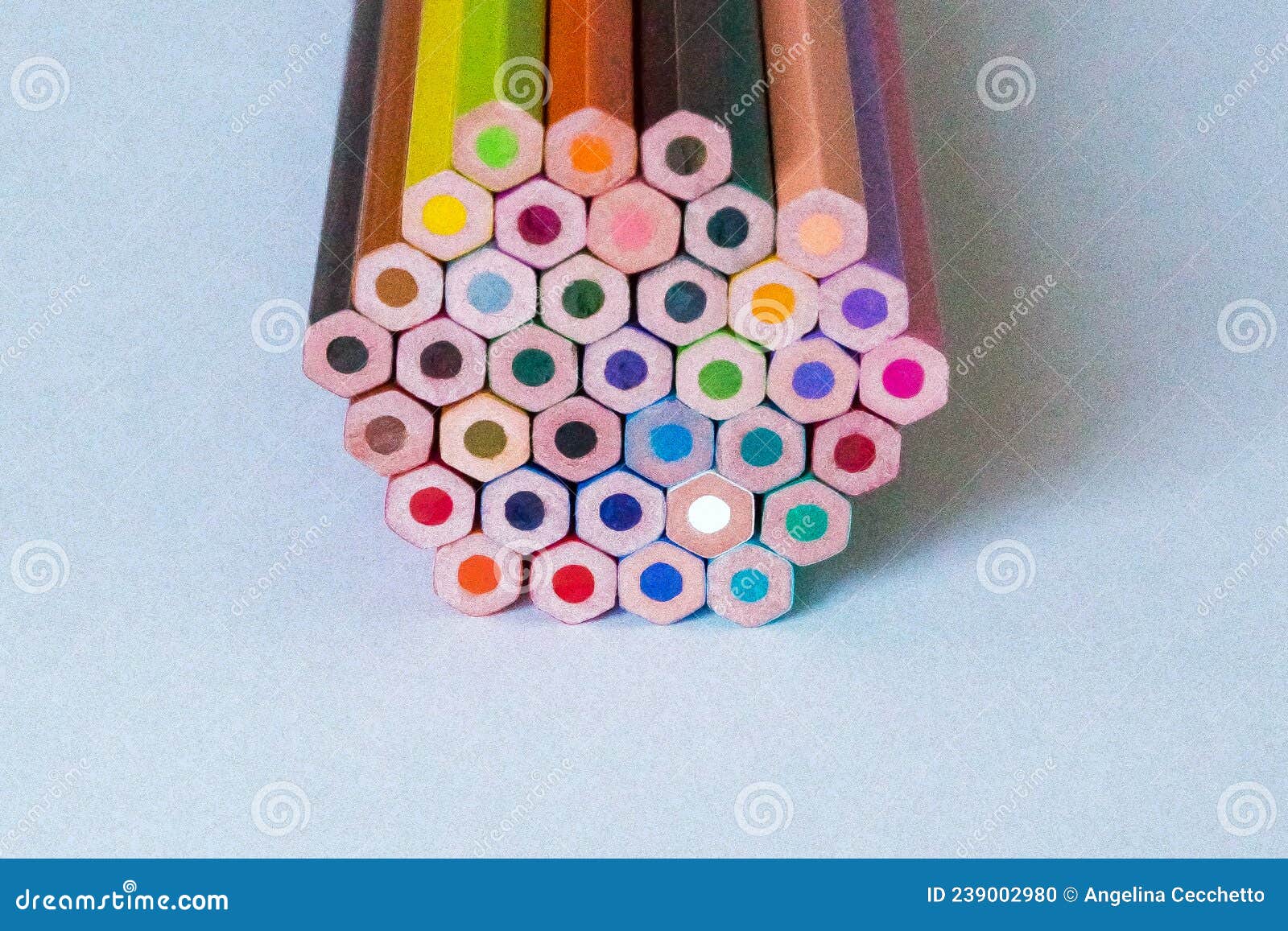 A Stack Of Hexagonal Concrete Blocks. Royalty-Free Stock Photo ...