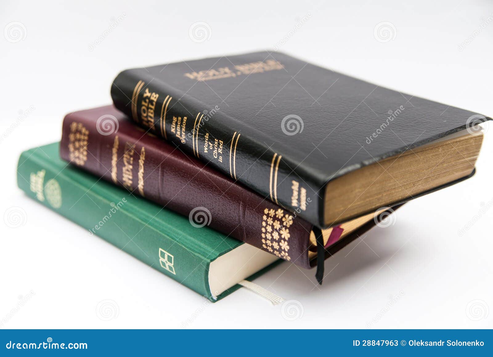 A Row Of Holy Bibles Stock Photo | CartoonDealer.com #99848964