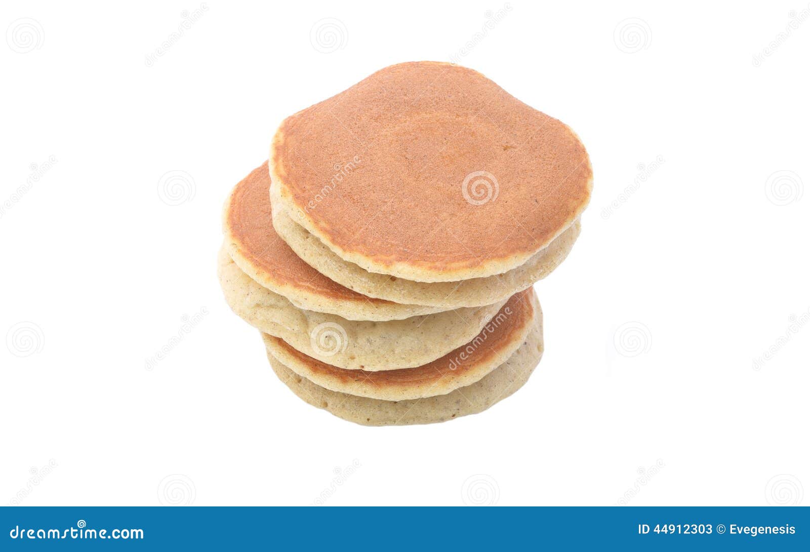 Plain Pancakes On Paper Plate Royalty-Free Stock Photo | CartoonDealer ...