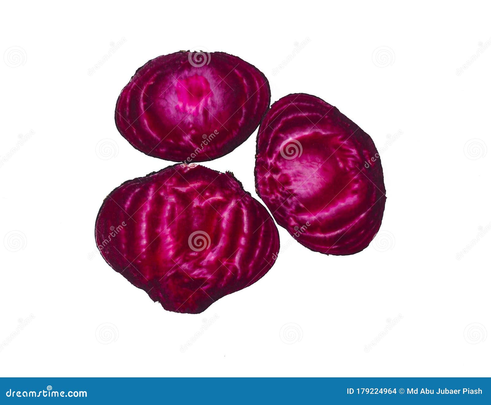 Stack of Three Red Colored Cabbage Isolated on a White Color Background ...