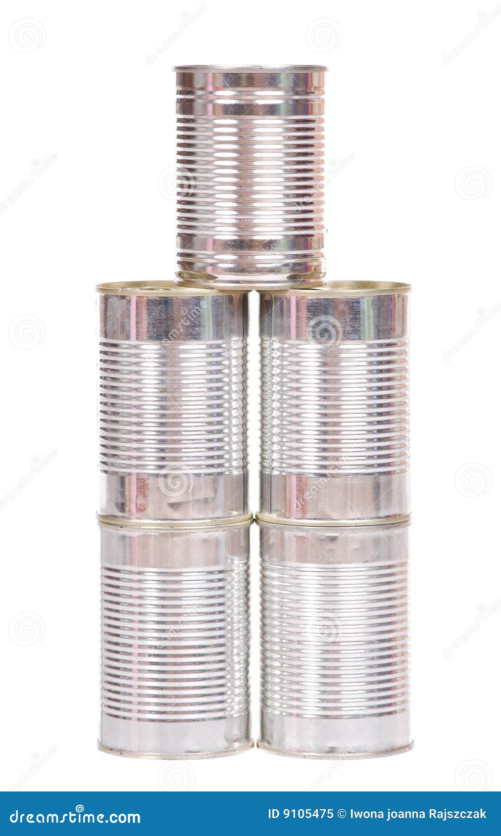 Stack of tins stock image. Image of detail, nutrition - 9105475