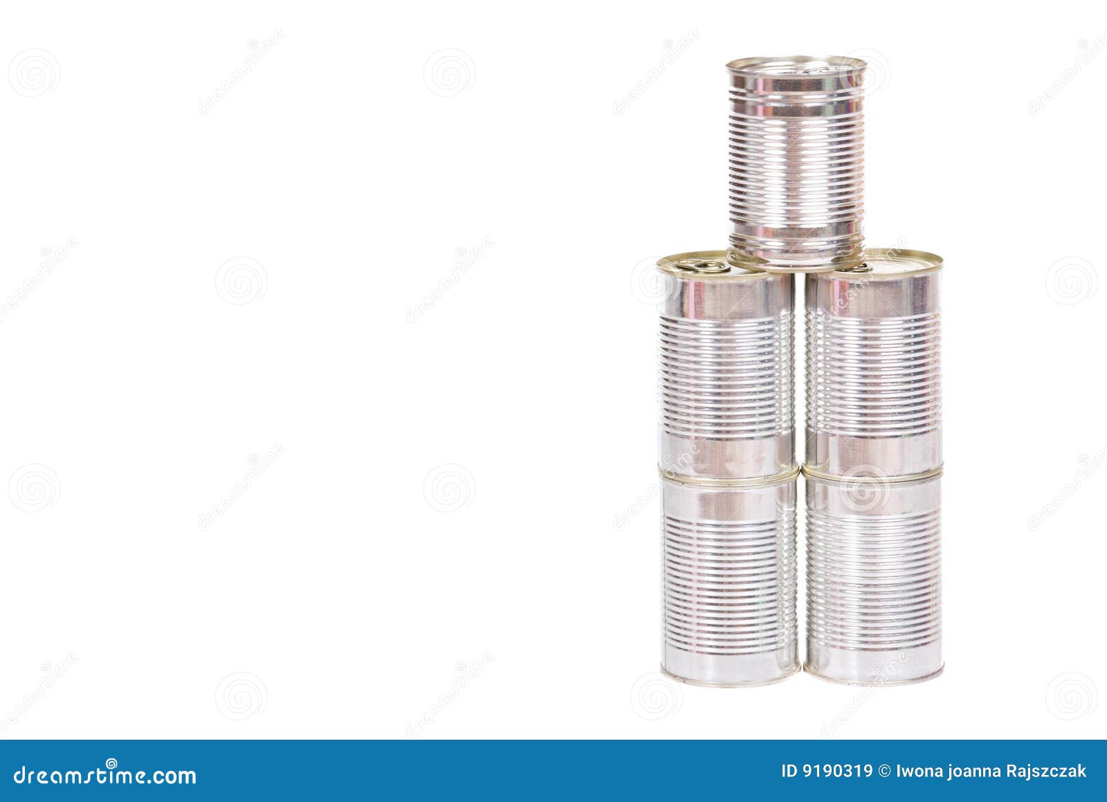 Stack of tins stock image. Image of close, product, canned - 9190319