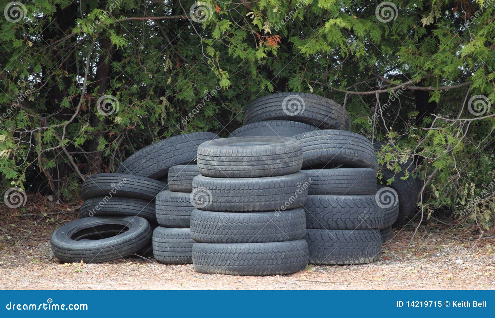 A stack of tires stock image. Image of pollution, natural - 14219715