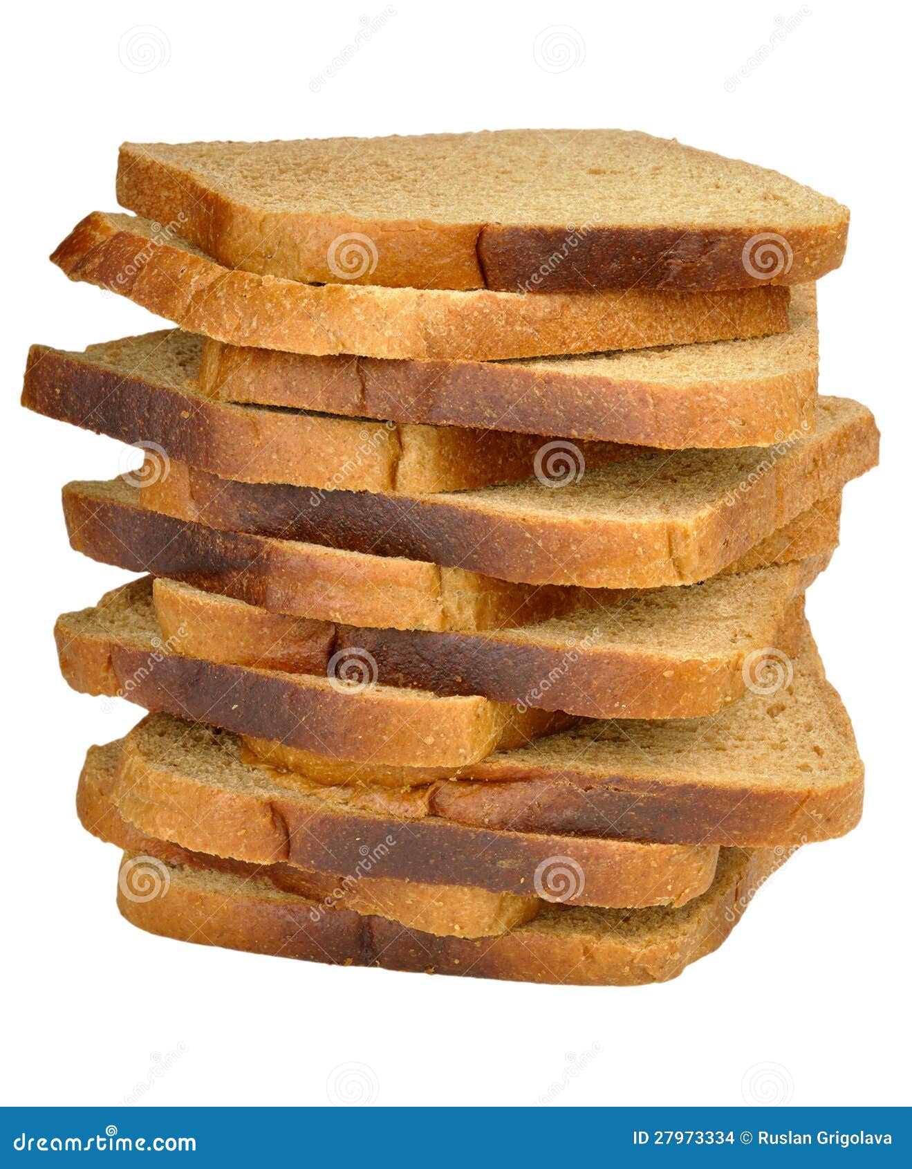 Stack of toast rye bread stock photo. Image of golden - 27973334