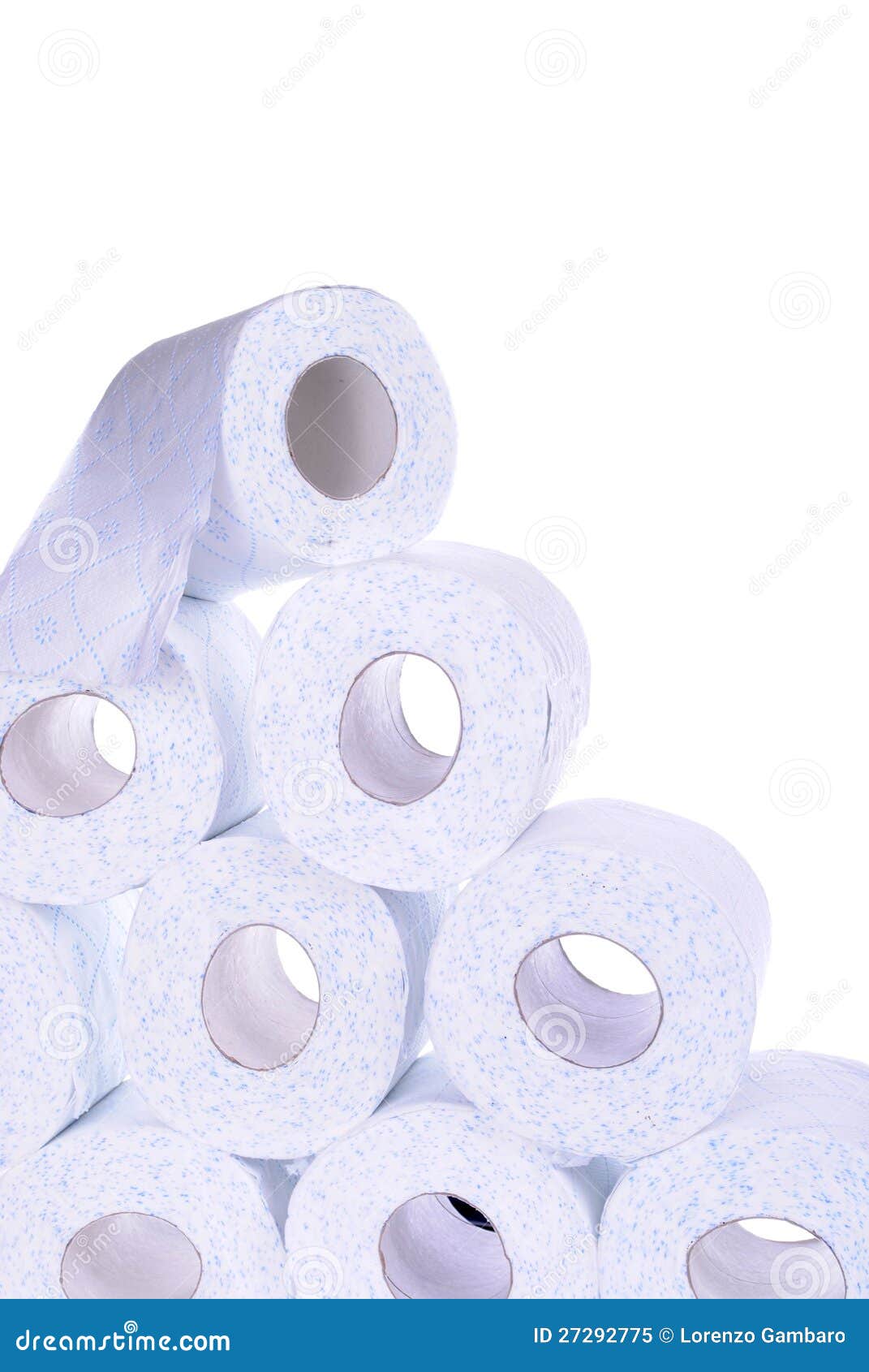 Stack of Toilet Paper Rolls Stock Image - Image of object, roll: 27292775