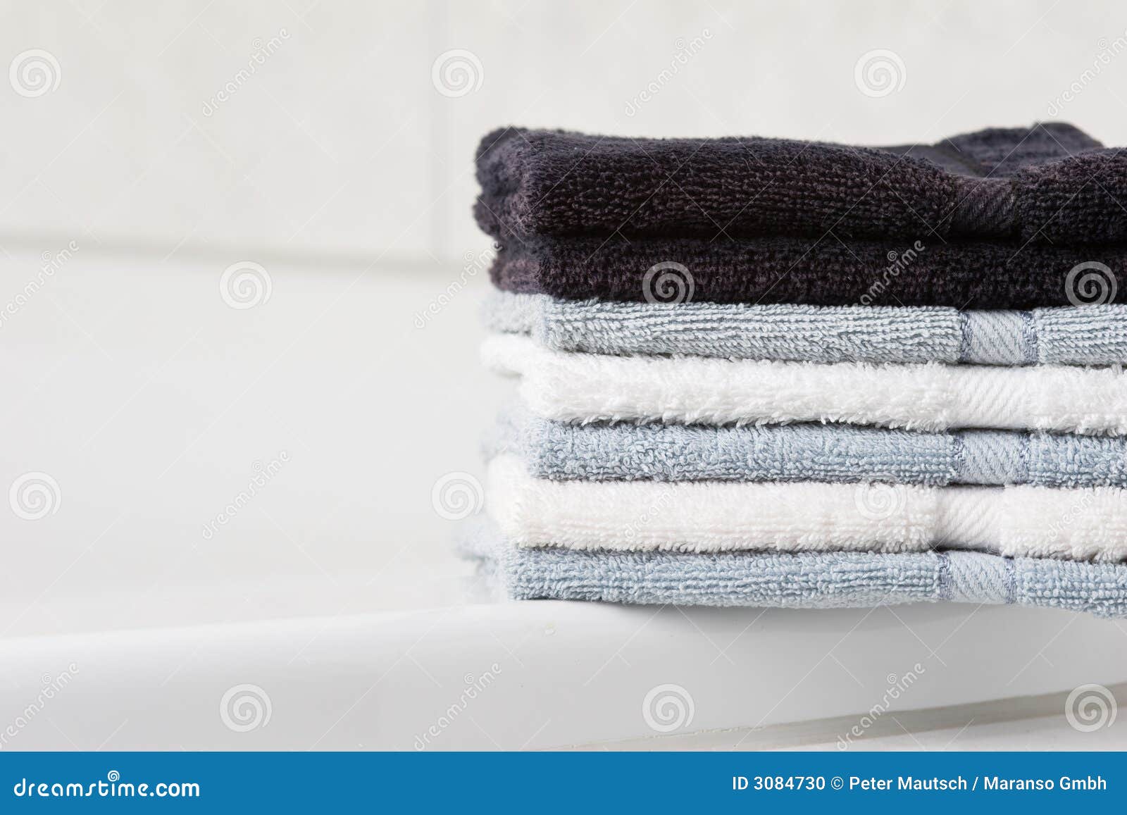 Stack of Towel stock photo. Image of terrycloth, stack - 3084730