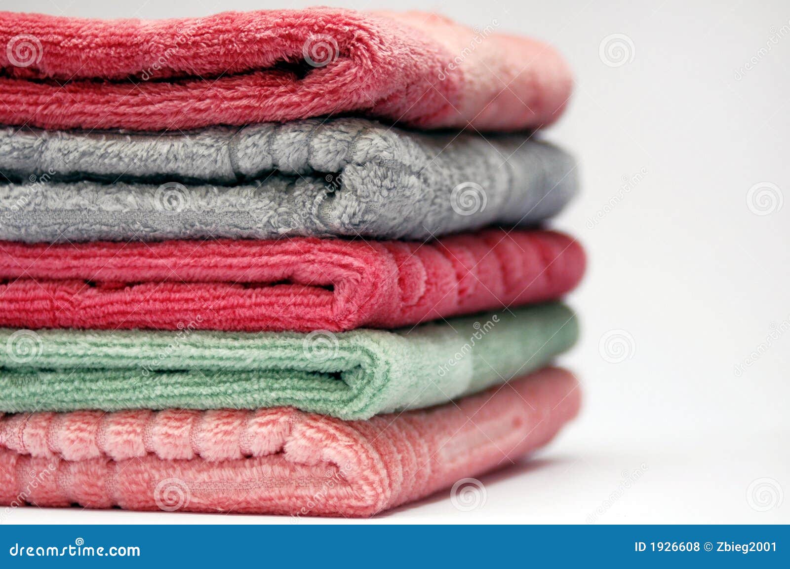 Stack of towels stock photo. Image of bath, stack, colorful - 1926608