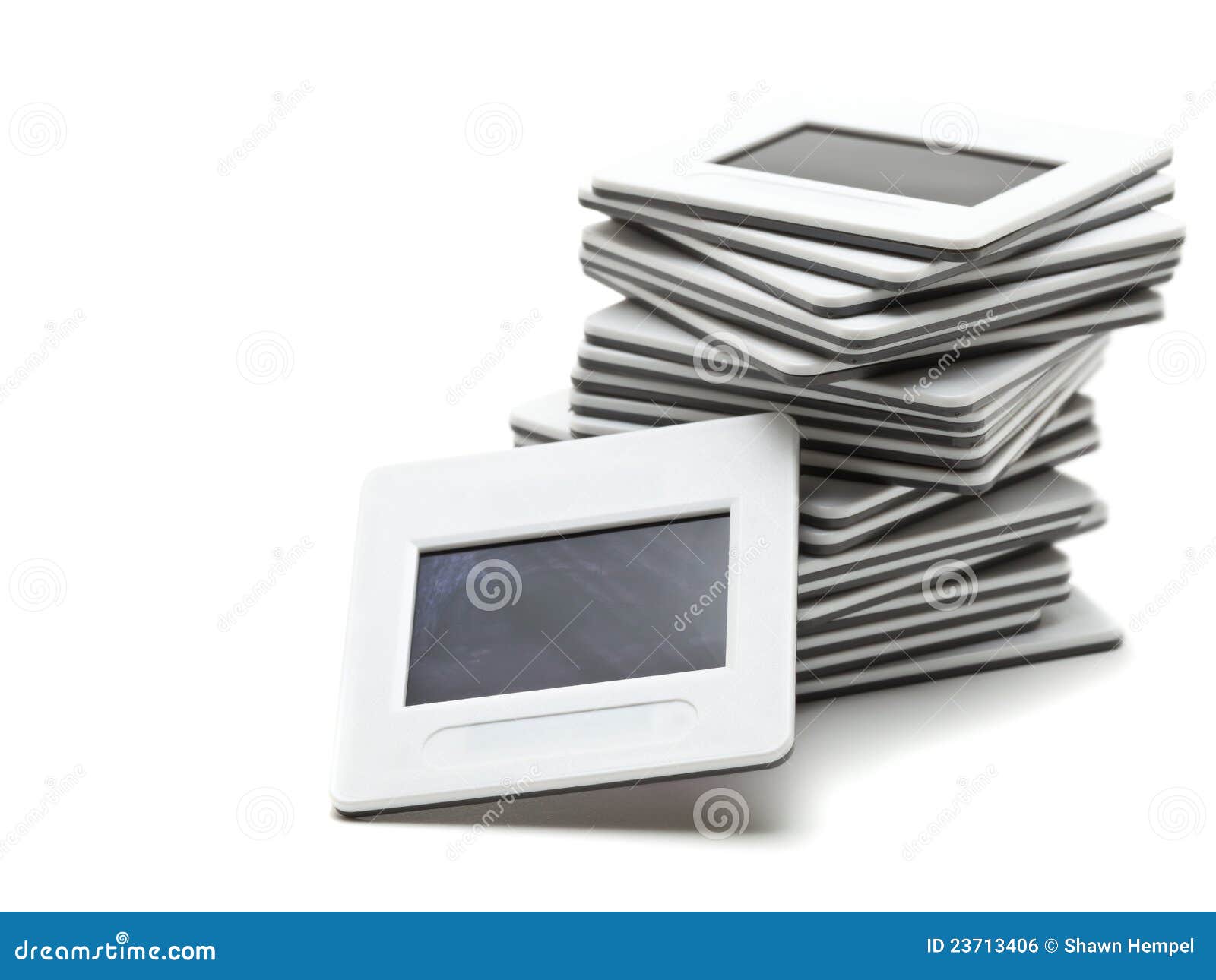 Stack of Transparency Slides Stock Photo - Image of mount, slide: 23713406