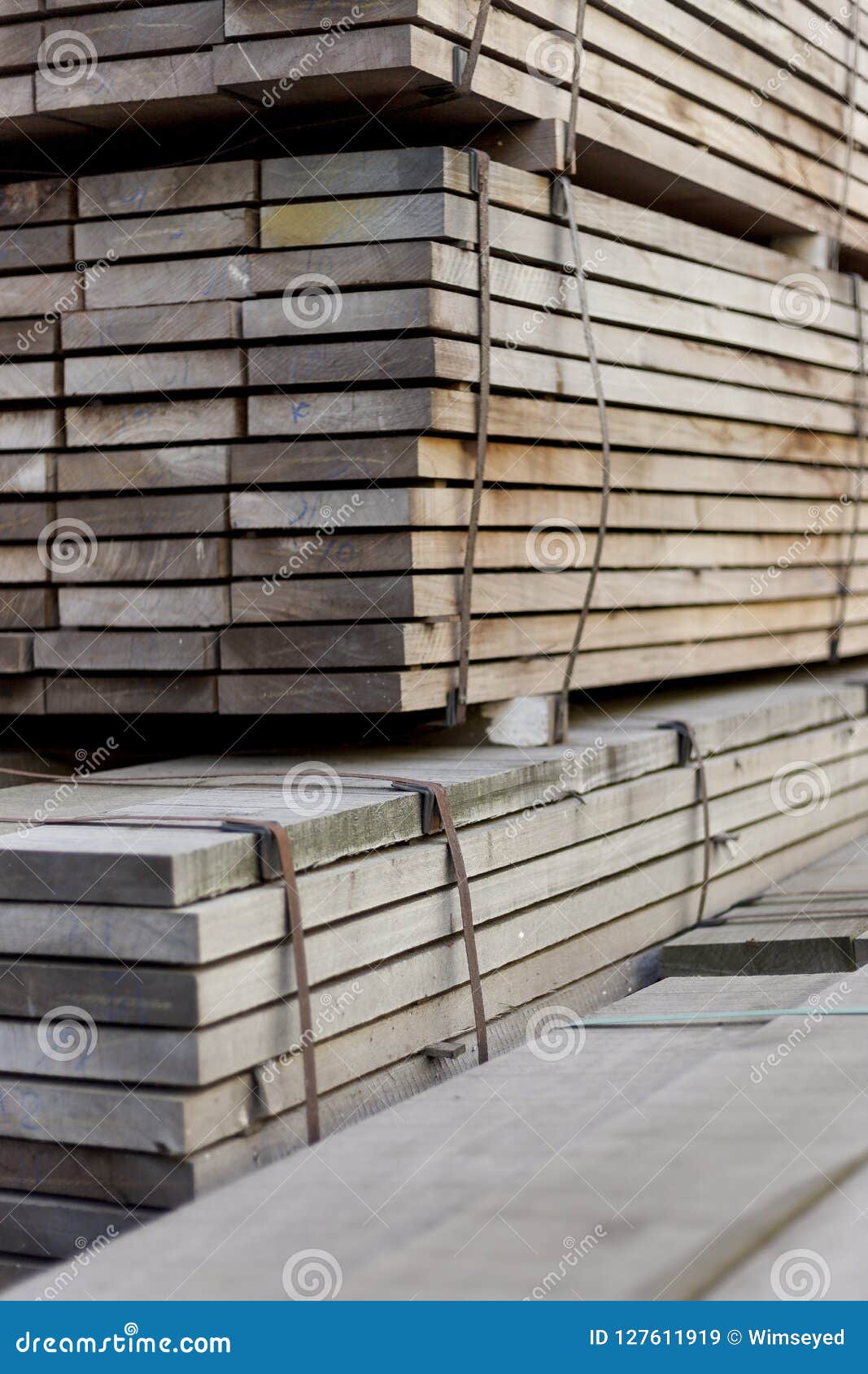 Stack of tropical hardwood stock image. Image of hardwood - 127611919