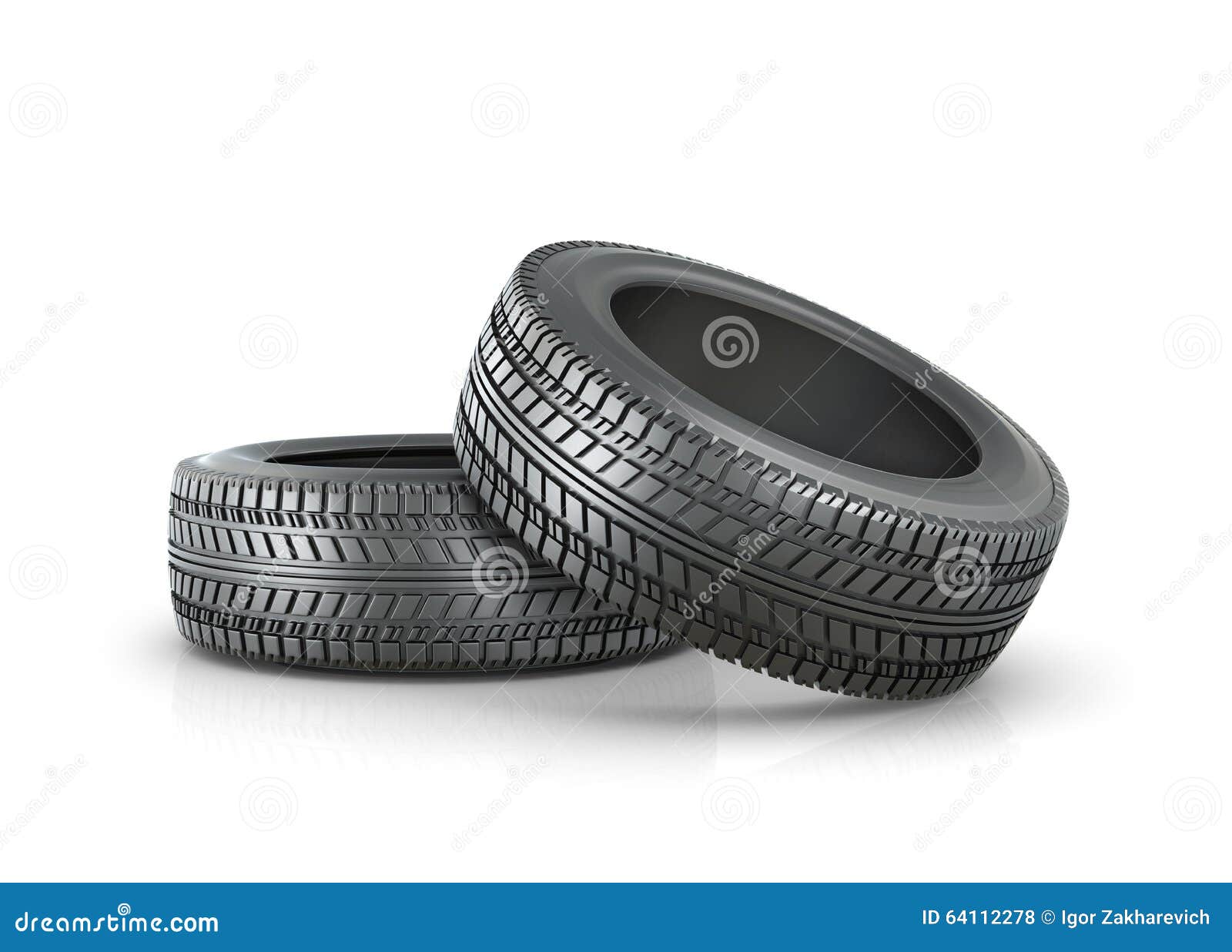 Stack Of Wheels. Isolated. Front View Stock Image | CartoonDealer.com ...