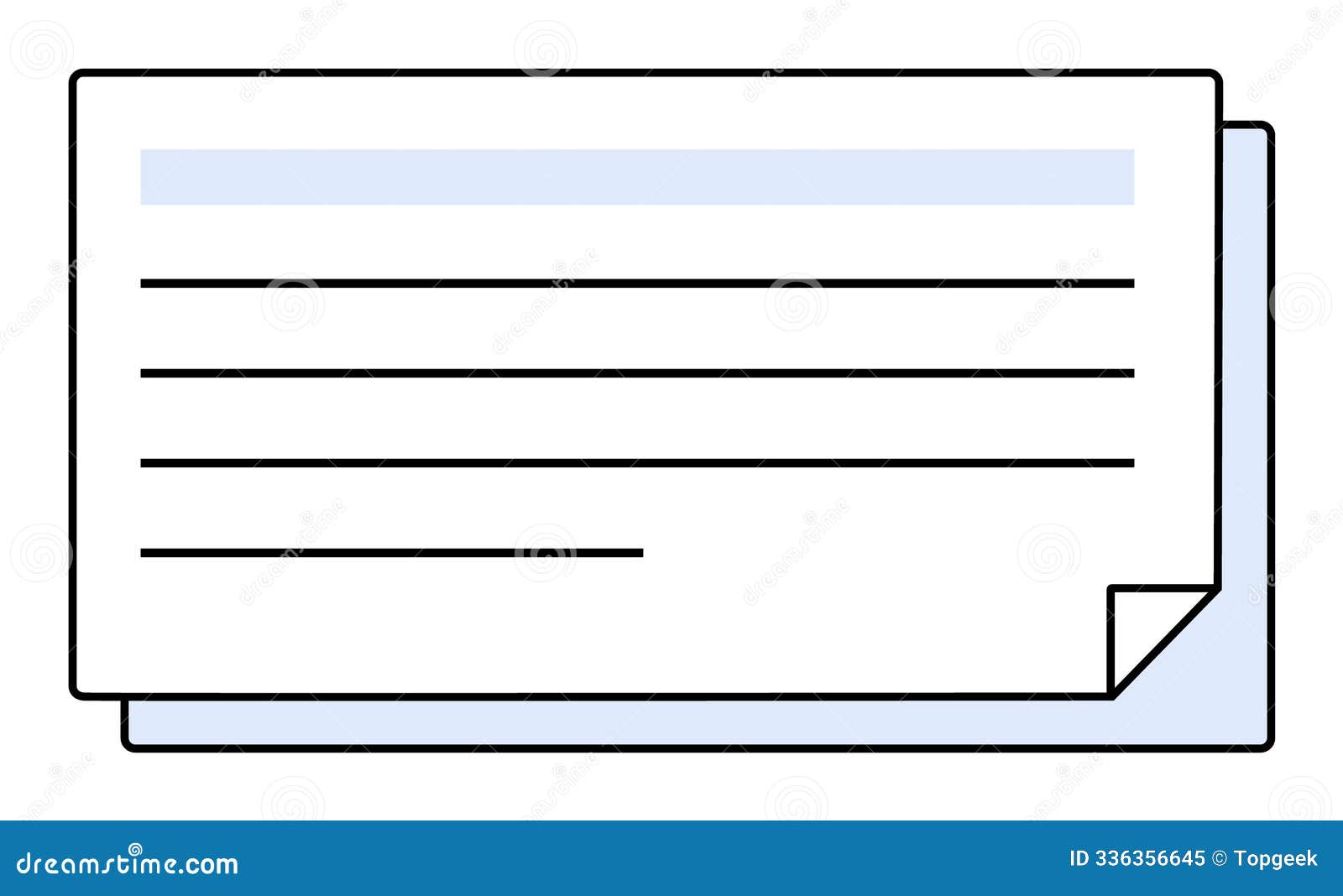 Stack of Two Overlapping Minimalist Papers with Lines for Note-Taking ...