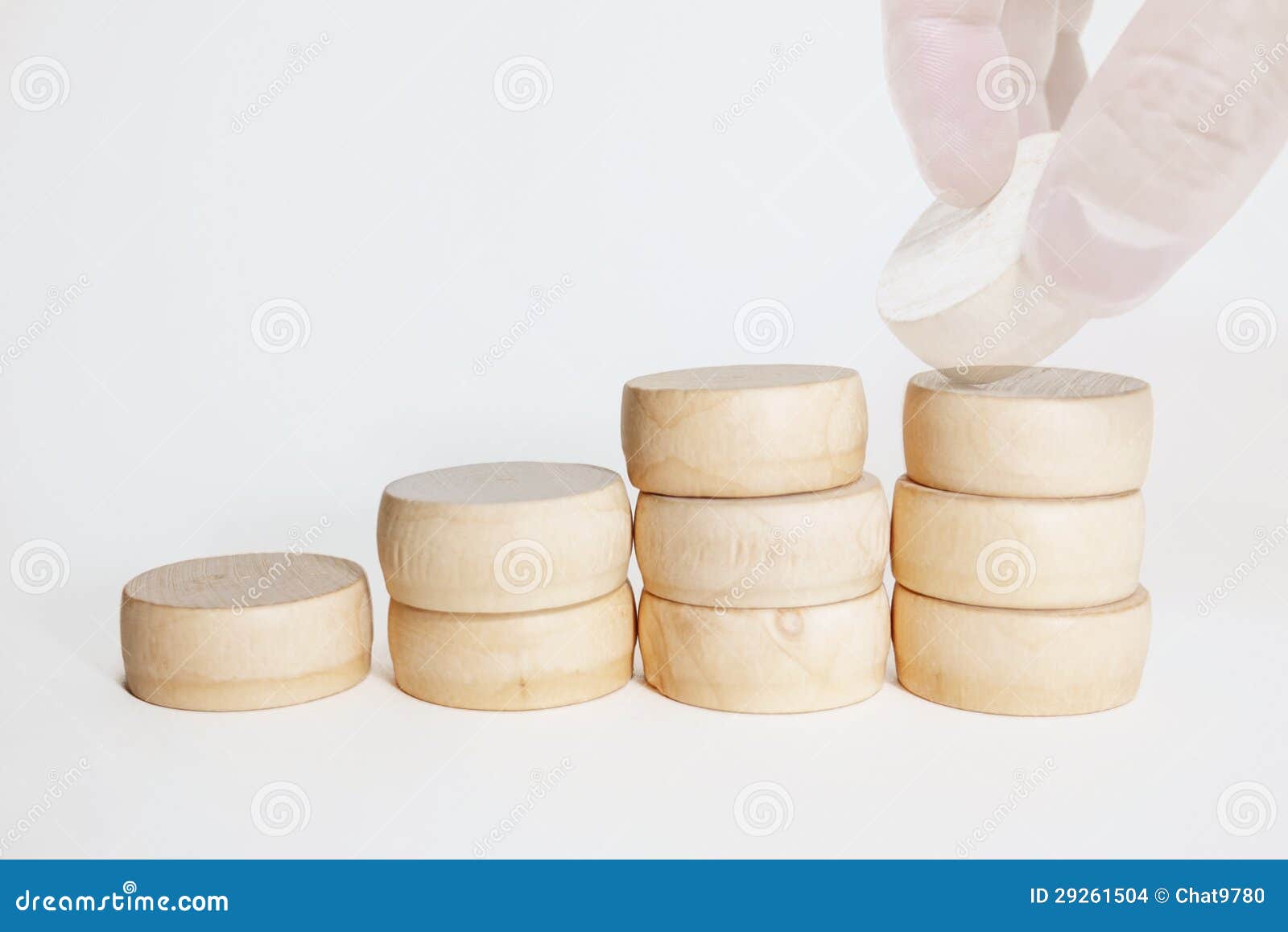 Stack up wooden block stock photo. Image of wooden, block - 29261504