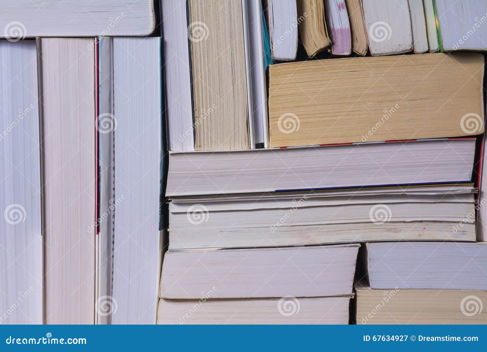Stack of used old books stock image. Image of literature - 67634927