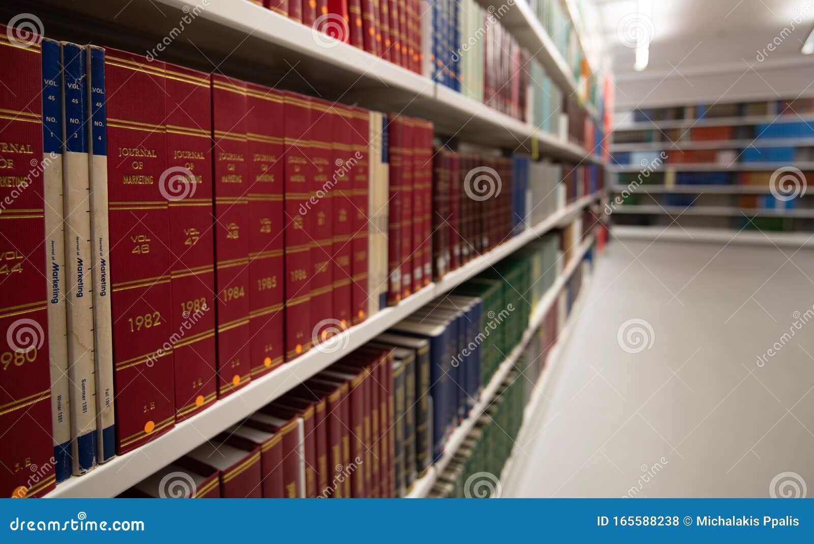Stack of Various Information Books for Study Stock Photo - Image of ...