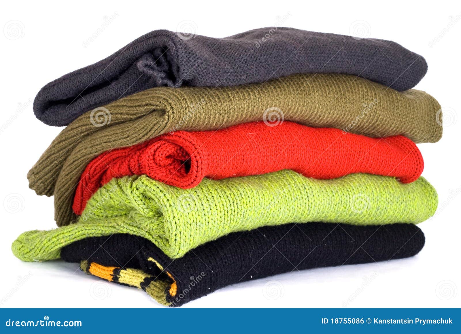 Stack of various sweaters stock photo. Image of retail - 18755086
