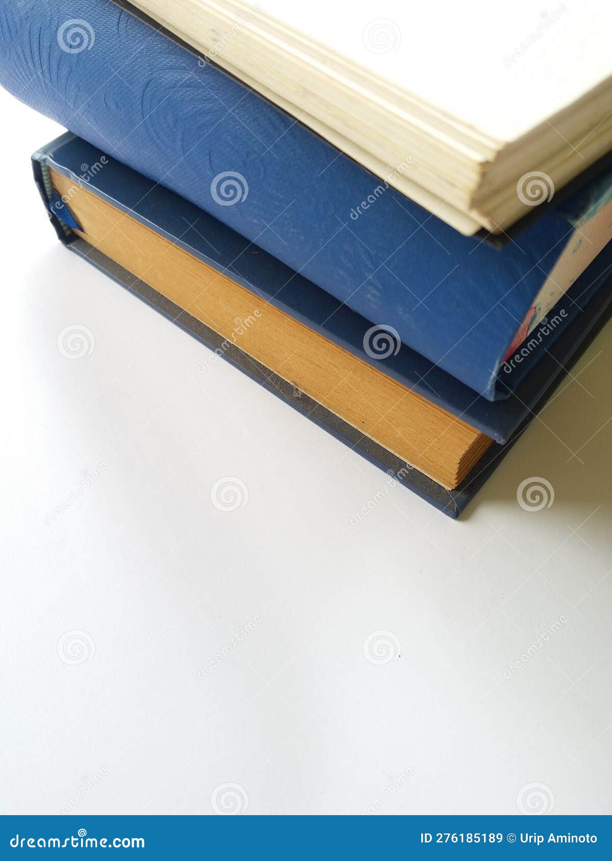 Stack of Various Thick Books Stock Image - Image of text, brand: 276185189