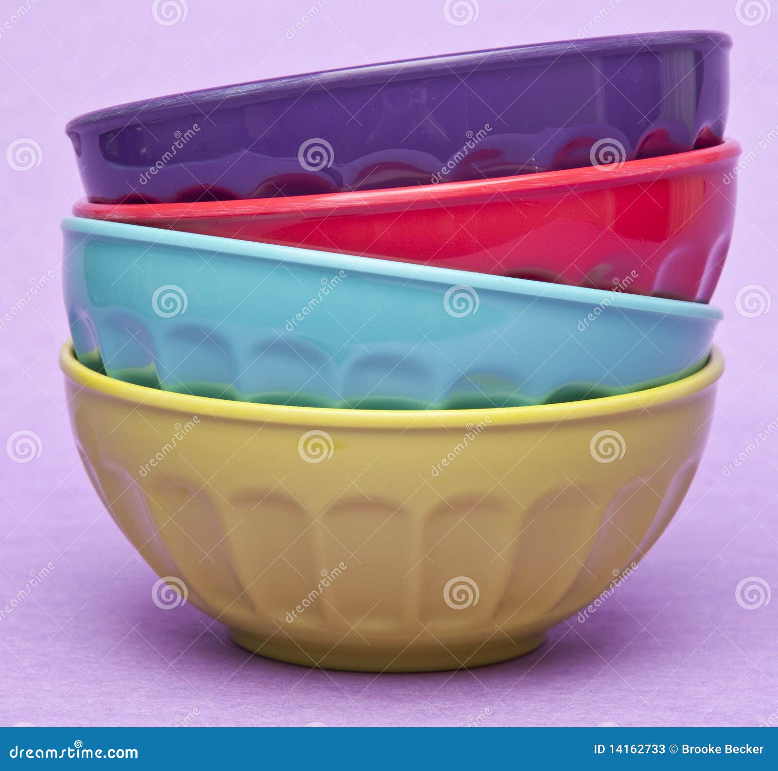 Stack of Vibrant Bowls stock image. Image of stack, bowl - 14162733