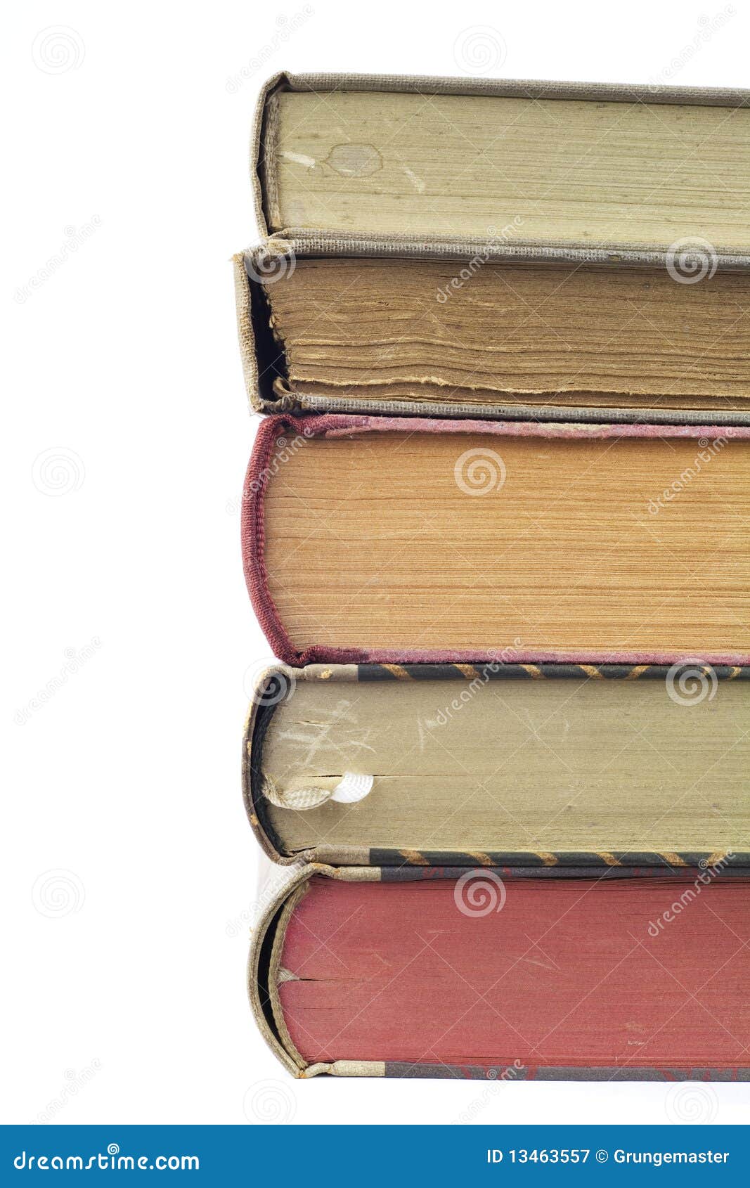 Stack of vintage books stock image. Image of hardback - 13463557