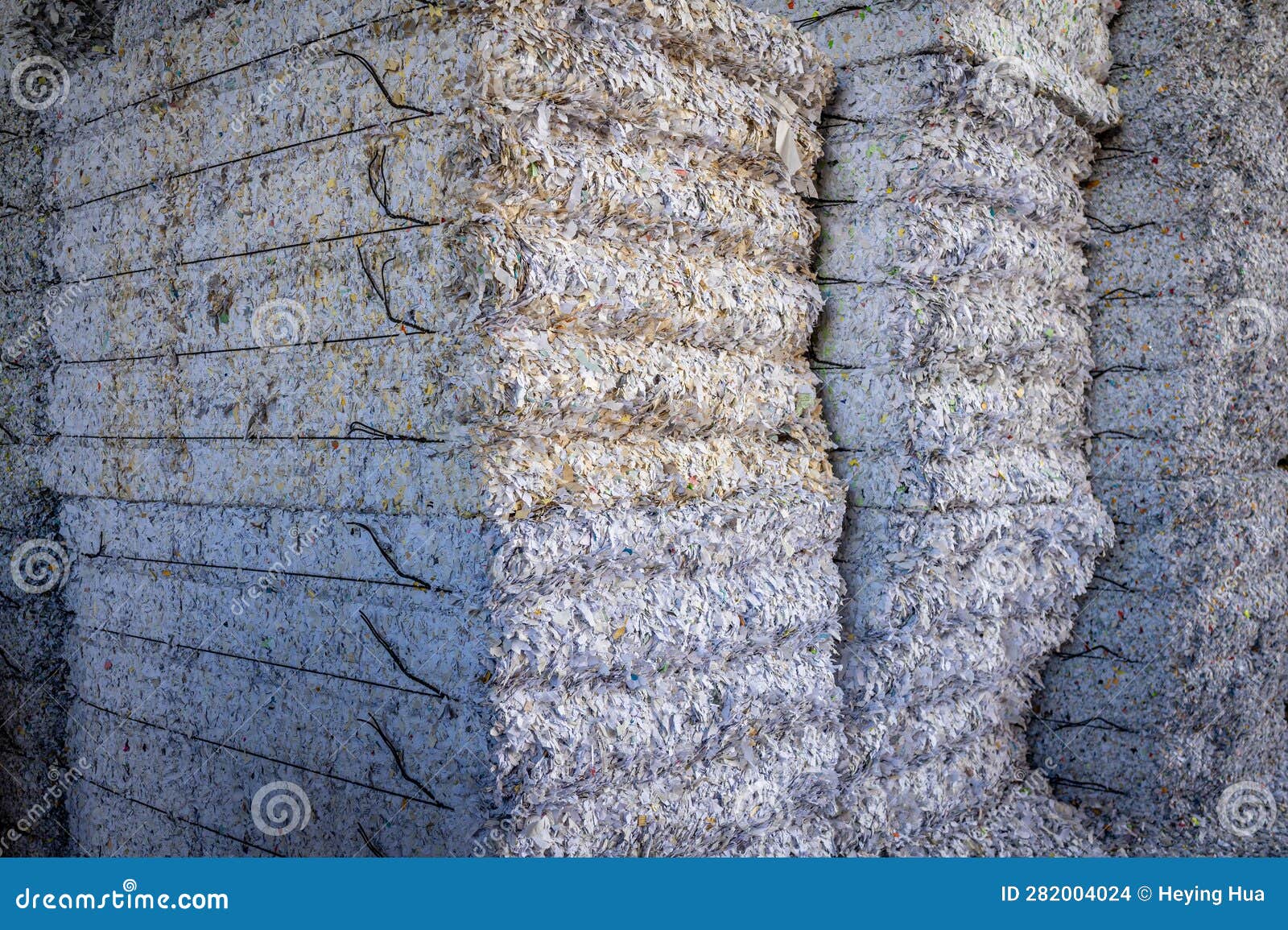 Stack of Waste Paper for Recycling in Switzerland Stock Photo - Image ...