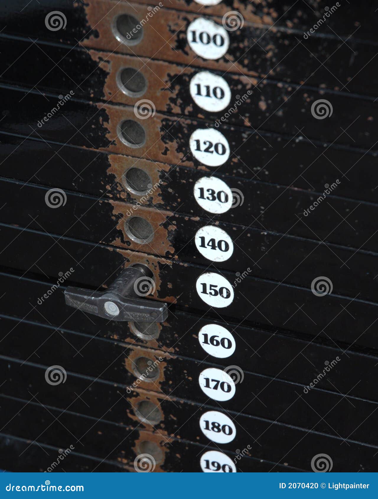 Stack of weights stock photo. Image of physical, lifestyle - 2070420