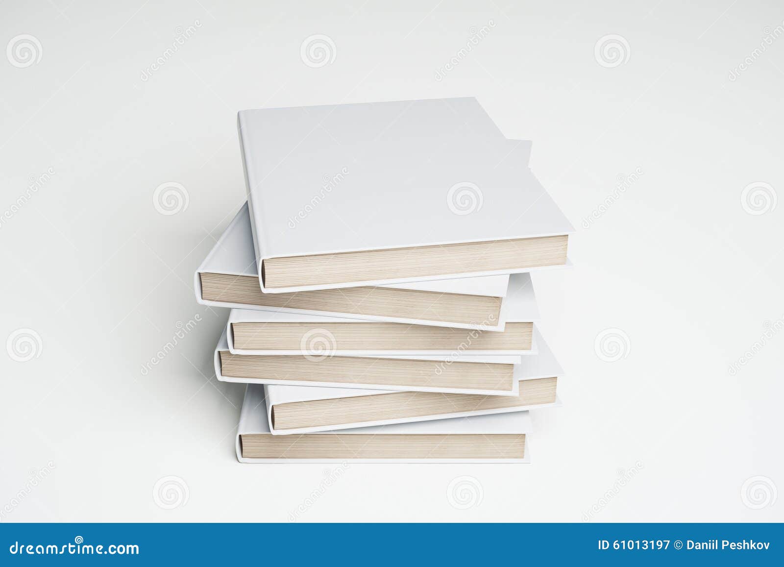 Stack of the white books stock illustration. Illustration of diary ...