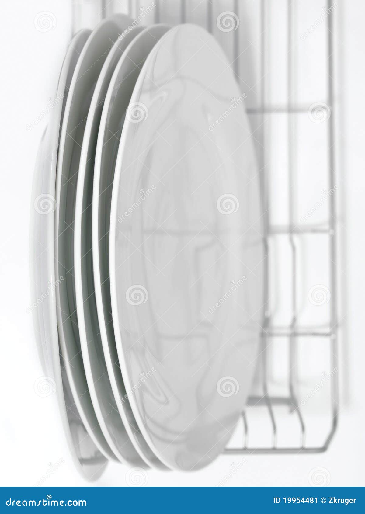 Stack of White Dining Plates Stock Image - Image of porcelain, plates ...