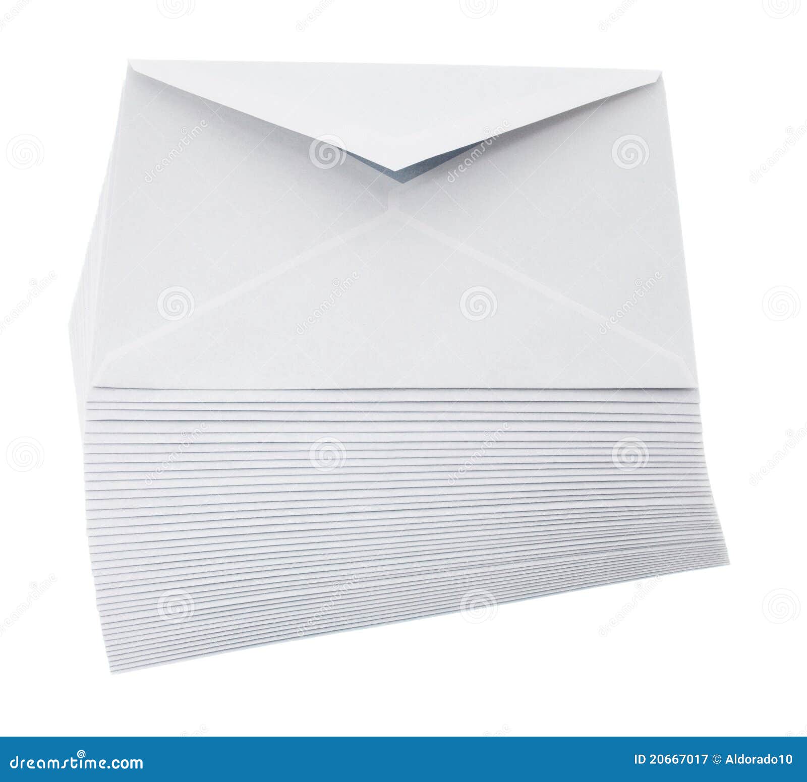 Stack of white envelopes stock image. Image of heaped - 20667017