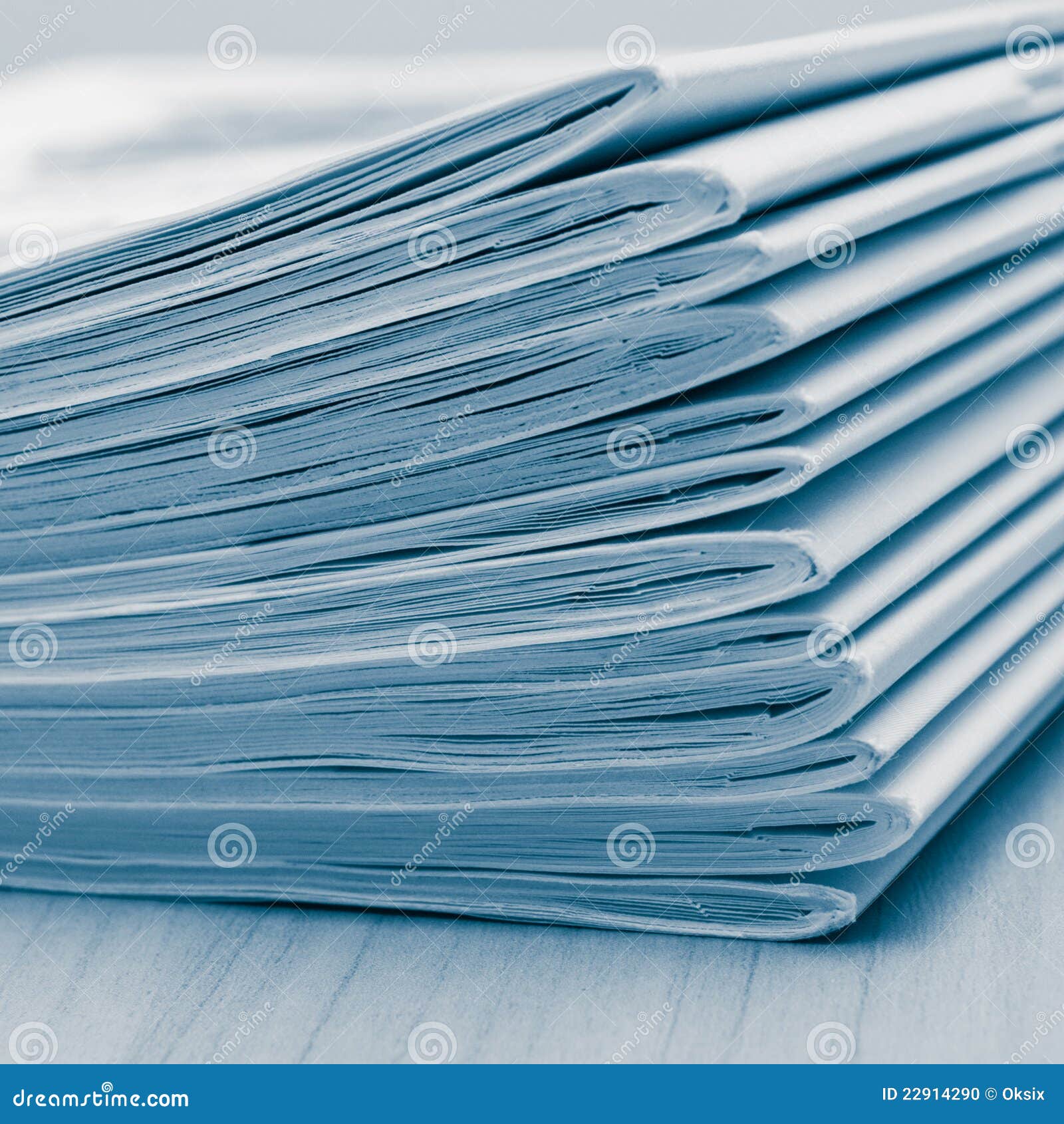 Stack of white journals stock photo. Image of register - 22914290