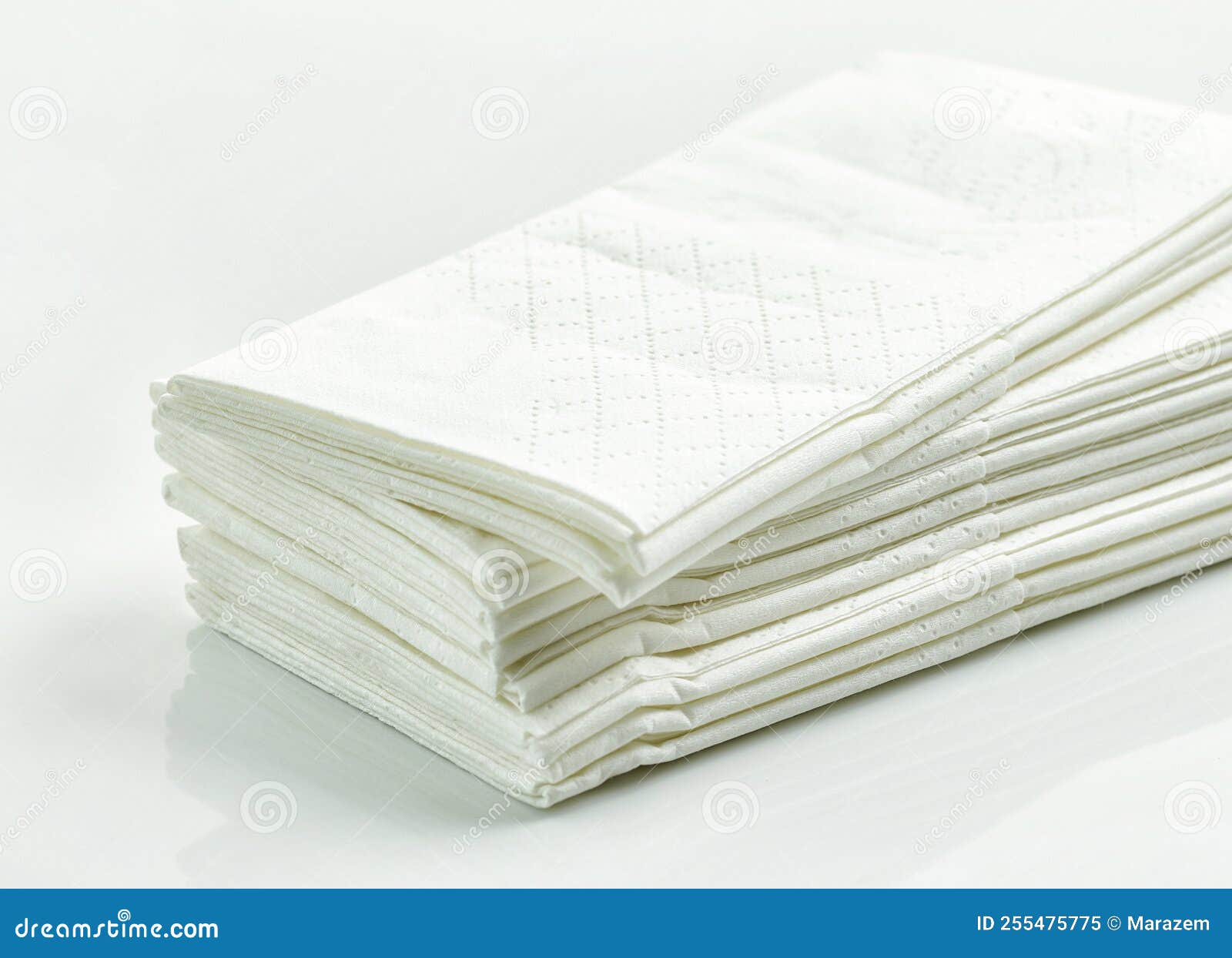 Stack of Paper Handkerchiefs Stock Image - Image of autumn, hand: 255475775