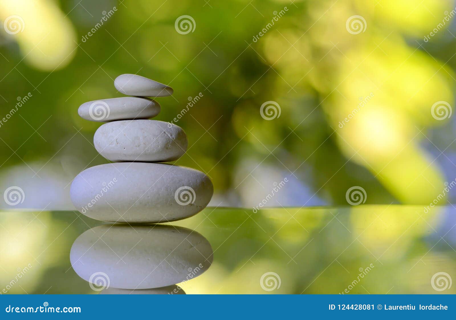 Stack of White Pebble Stones Stock Image - Image of smooth, simplicity ...