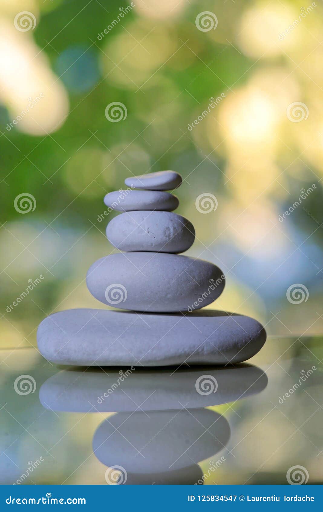 Stack of White Pebble Stones Stock Image - Image of growth, circle ...