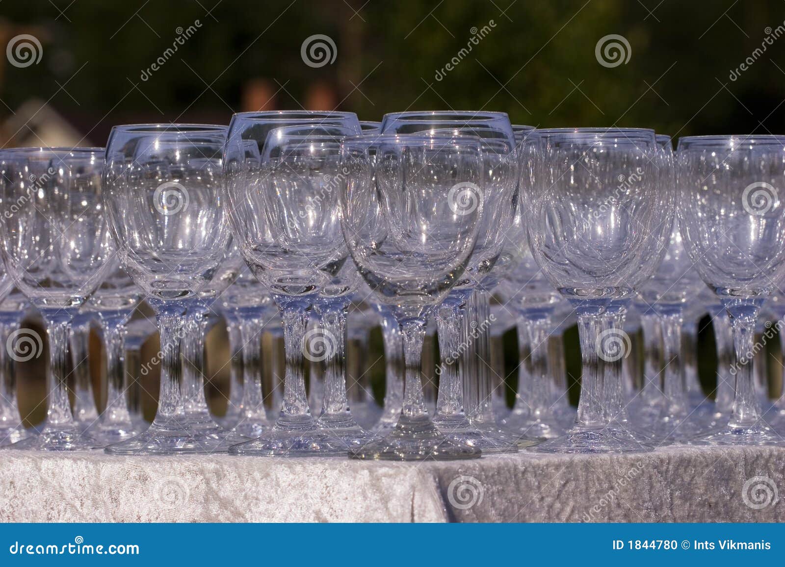 Stack wine glasses stock photo. Image of dine, aperitif - 1844780