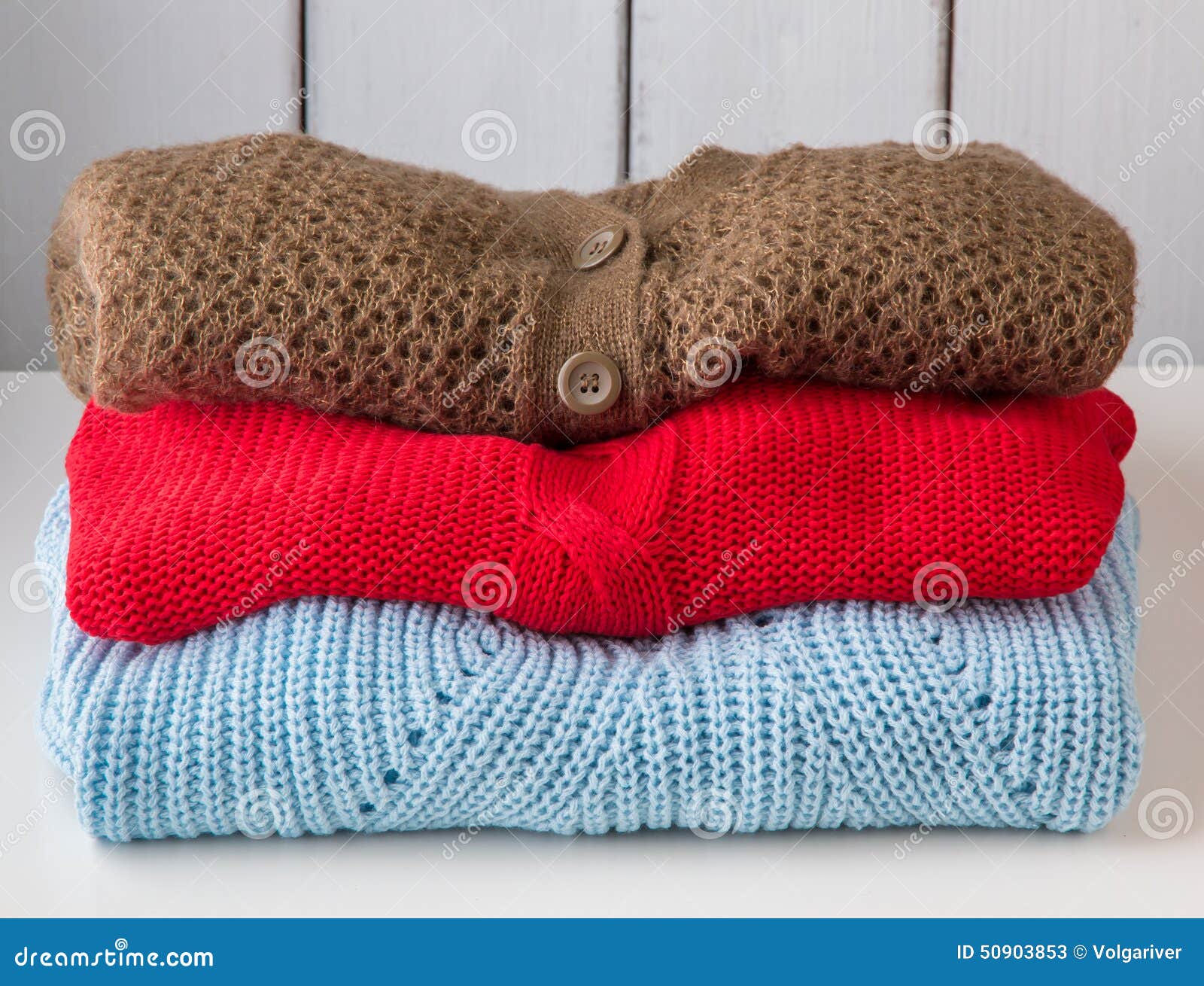 Stack of Women S Sweaters and Cardigans. Stock Image - Image of fashion ...