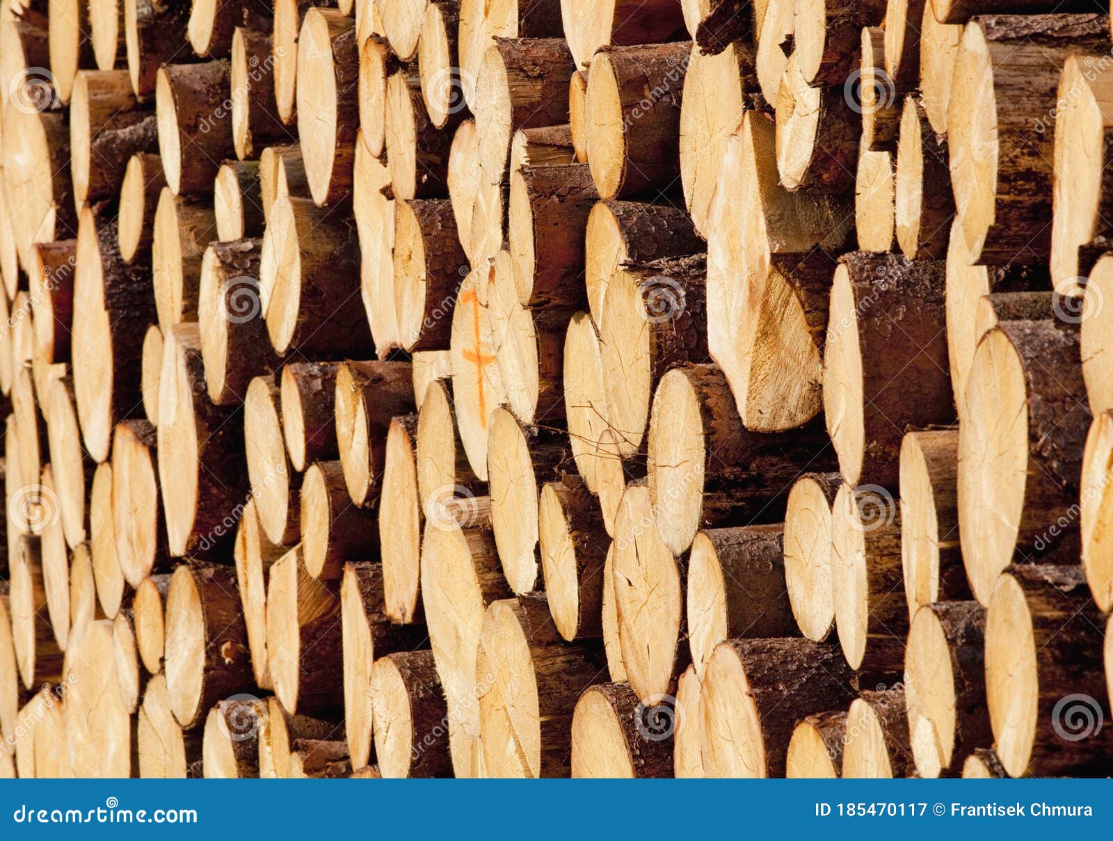Stack of wood stock image. Image of firewood, wood, fire - 185470117