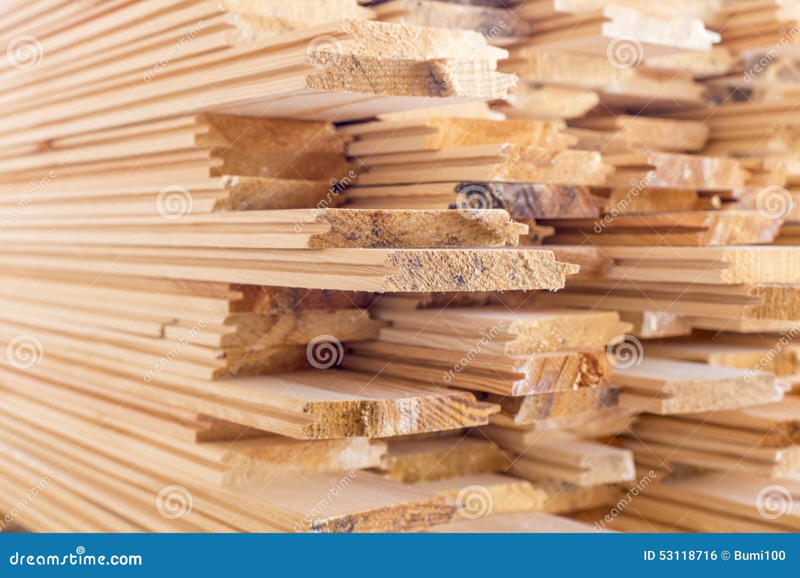 Stack of Wood Boards for Construction or Stock Photo - Image of natural ...