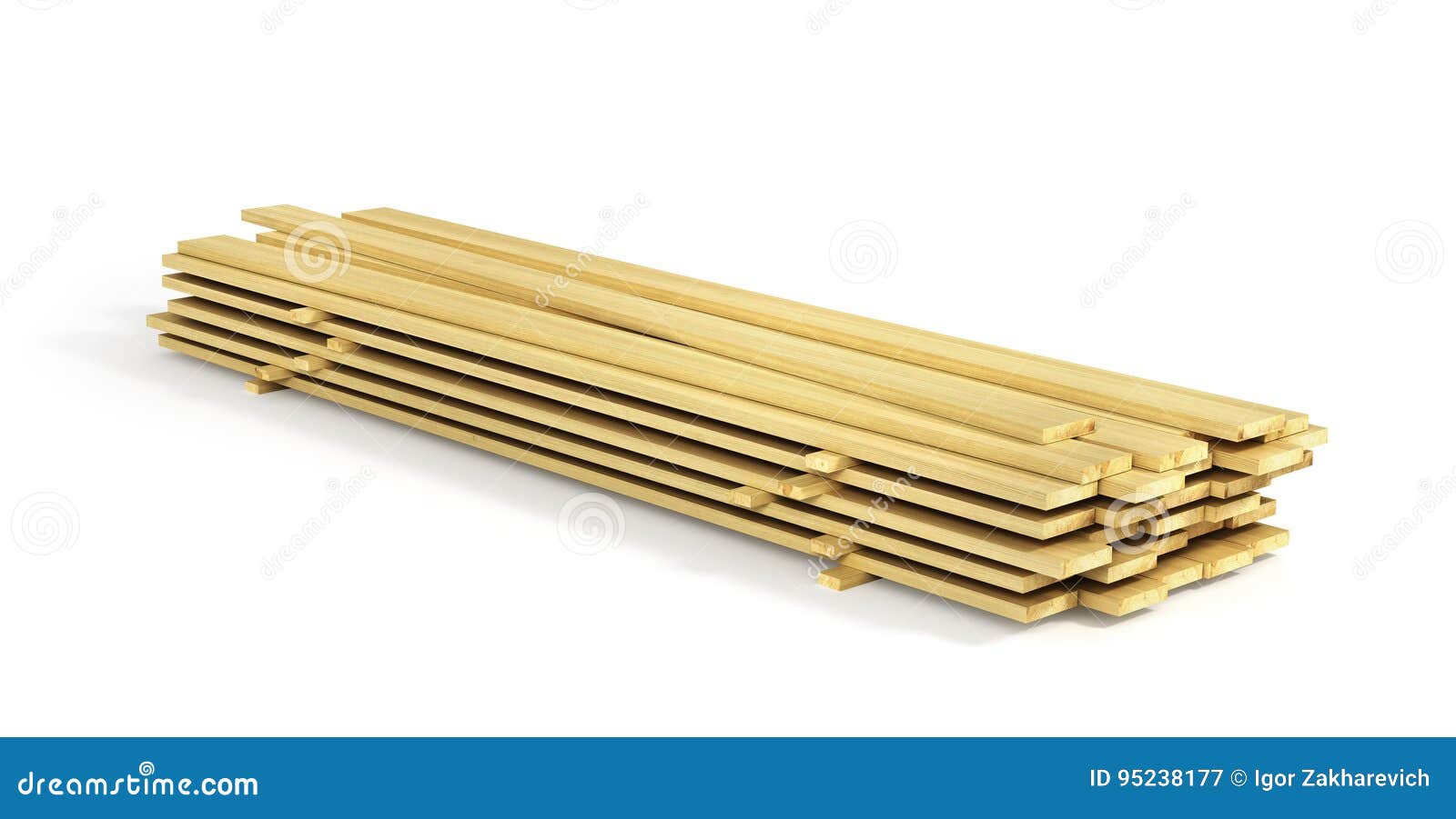 Stack of wood boards stock illustration. Illustration of board - 95238177