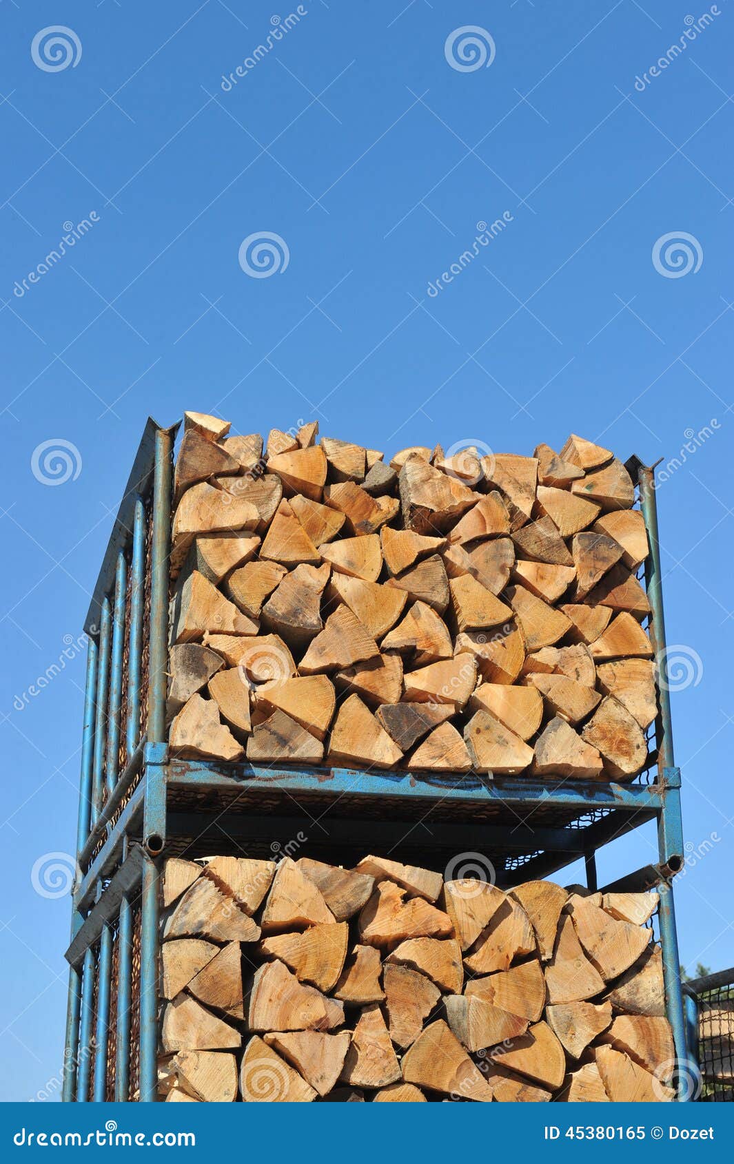 Stack of wood. stock image. Image of nature, lumberjack - 45380165