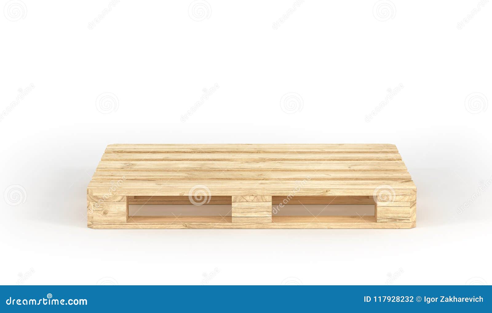 Stack of Wood Pallets Isolated on a White. Stock Photo - Image of ...