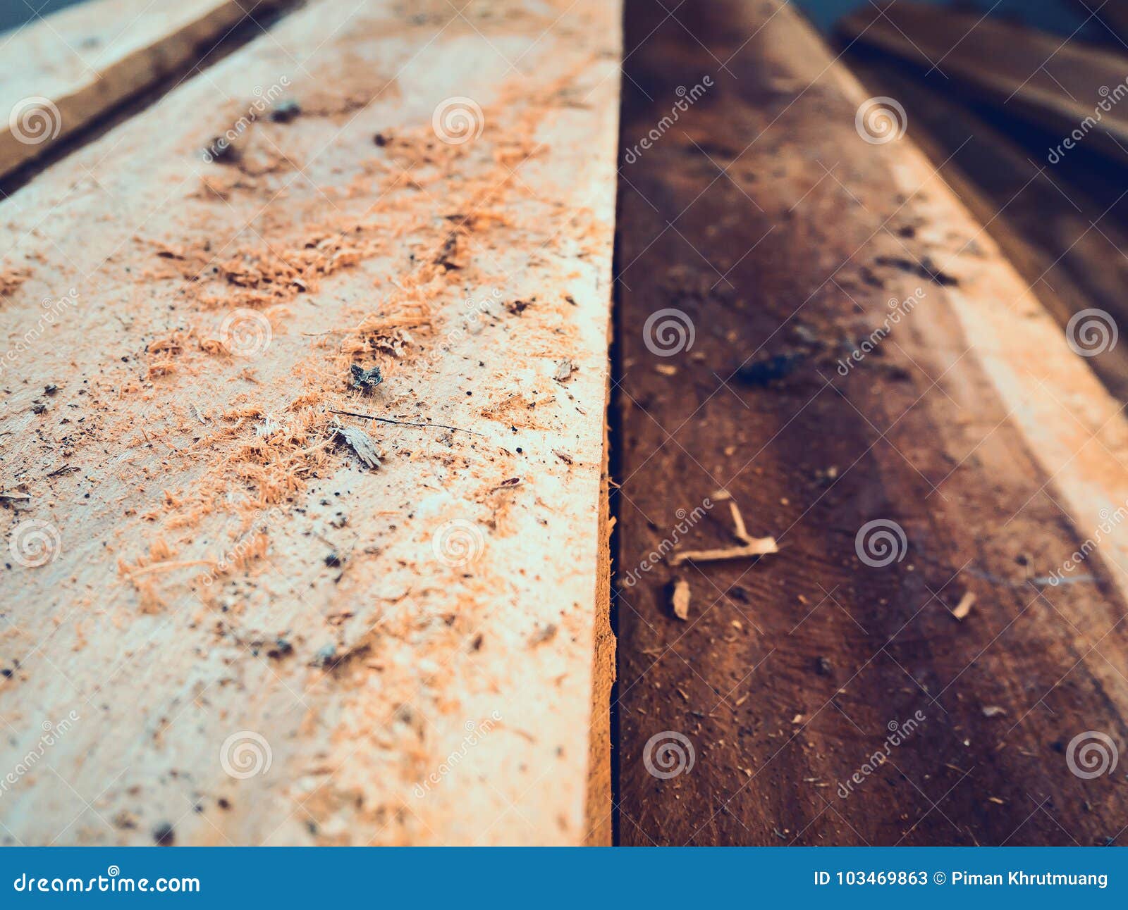Stack of wood plank stock image. Image of wooden, industry - 103469863