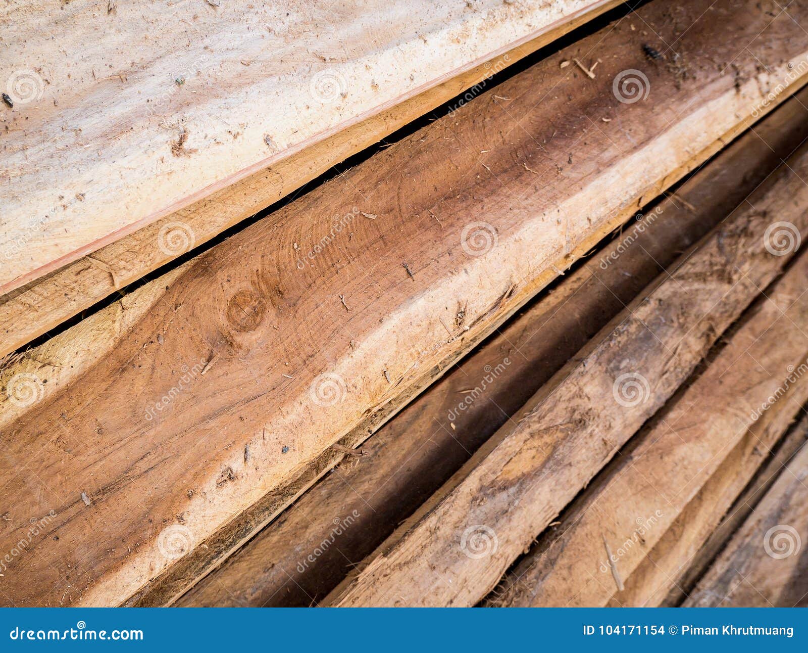 Stack of wood plank stock photo. Image of detail, hardwood - 104171154