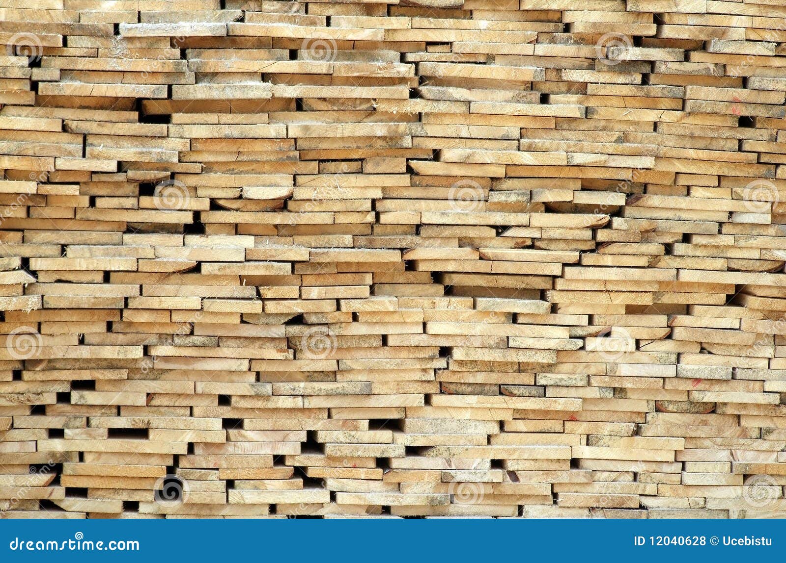 Stack of wood planks stock photo. Image of construction - 12040628