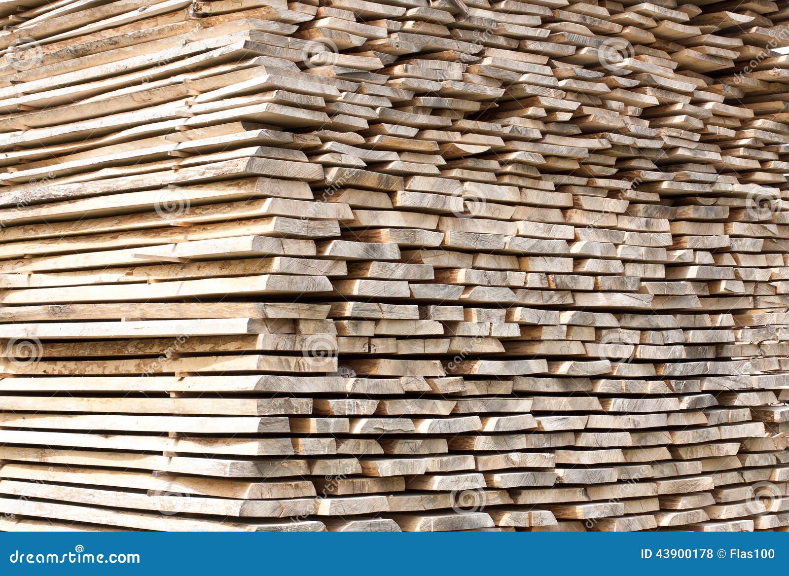 Stack of Wood Planks for Construction Buildings Stock Photo - Image of ...