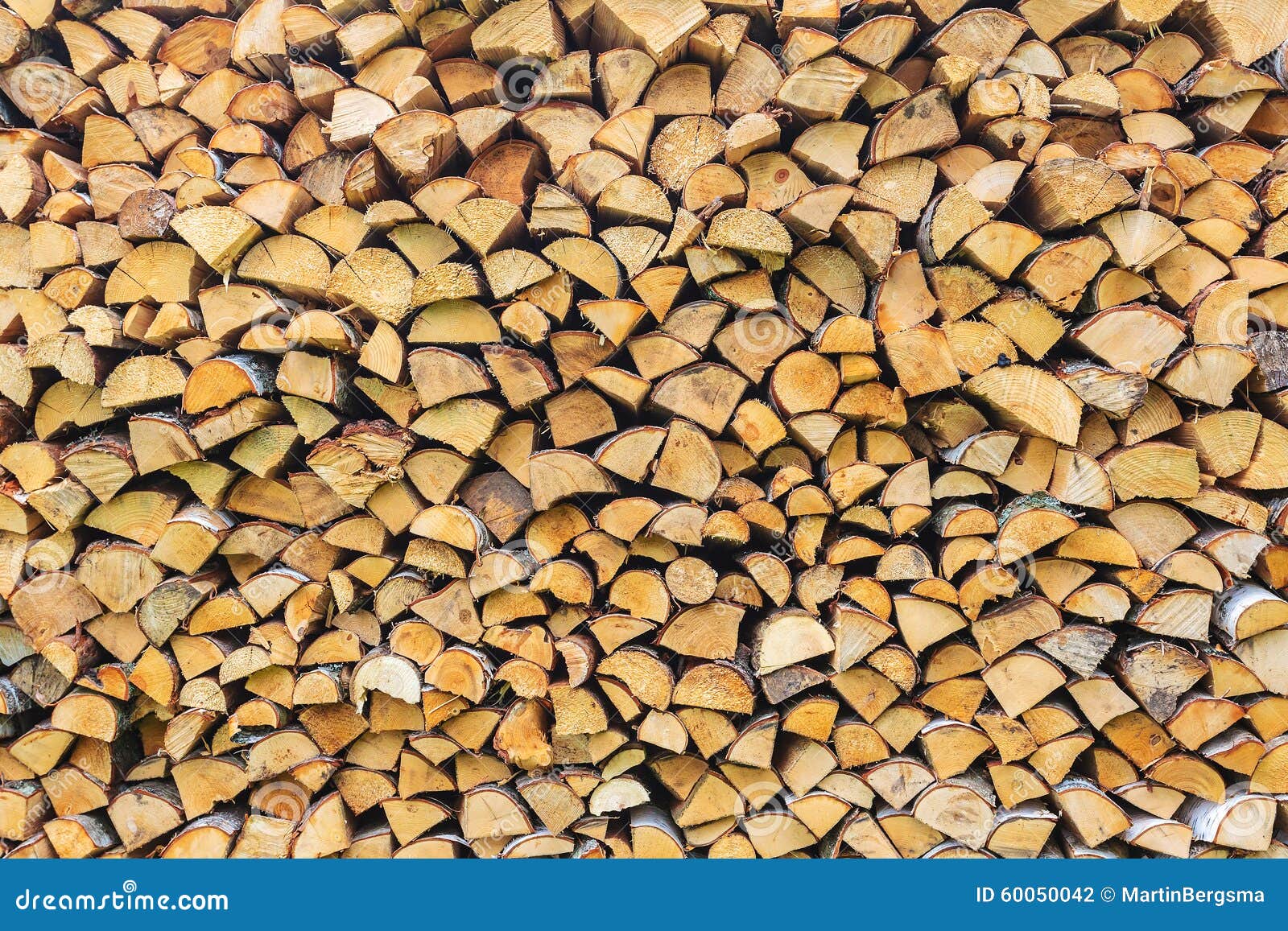 Stack of Wood Ready for the Fireplace Stock Photo - Image of storage ...