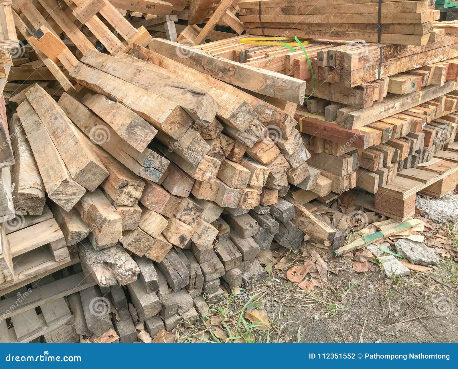 Stack of Wood in Storage Warehouse Stock Photo - Image of plank, lumber ...