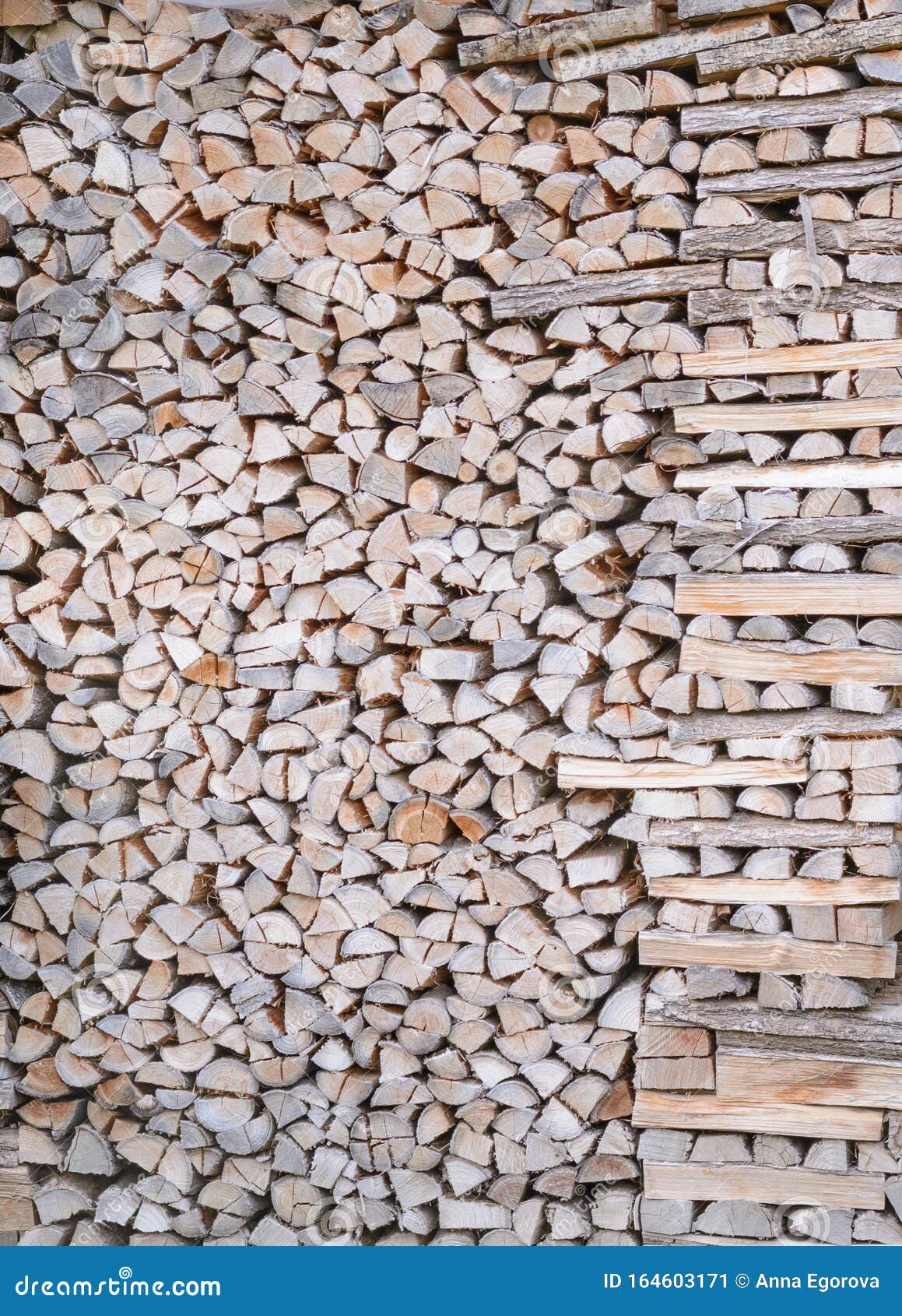 Stack of wood stock image. Image of grain, firewood - 164603171