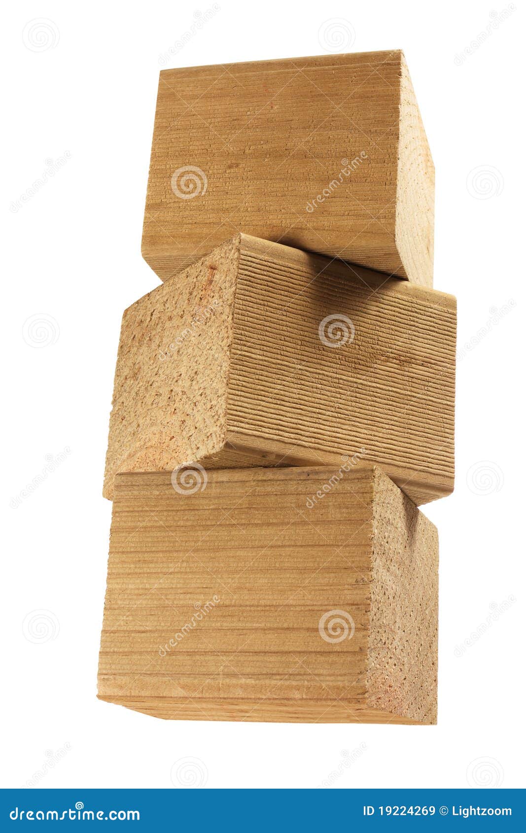 Stack of Wooden Blocks stock image. Image of wooden, object - 19224269